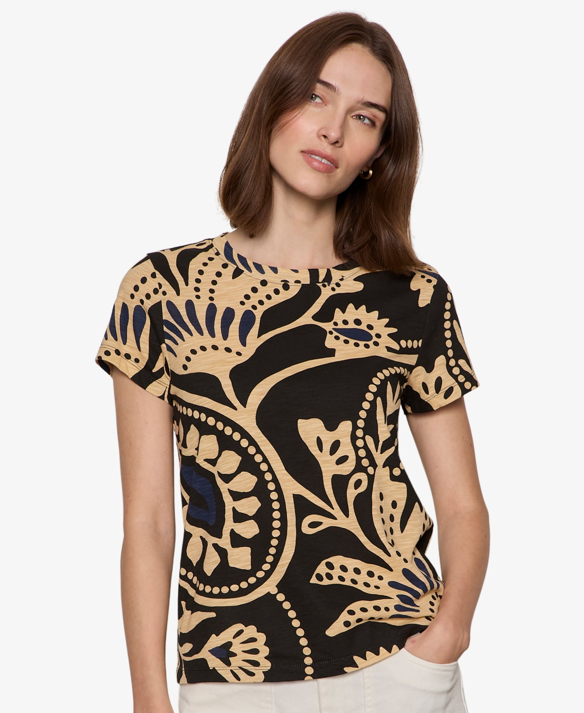 Click here for Sanctuary Womens Perfect Pull On T-Shirt - Mega Sh... prices