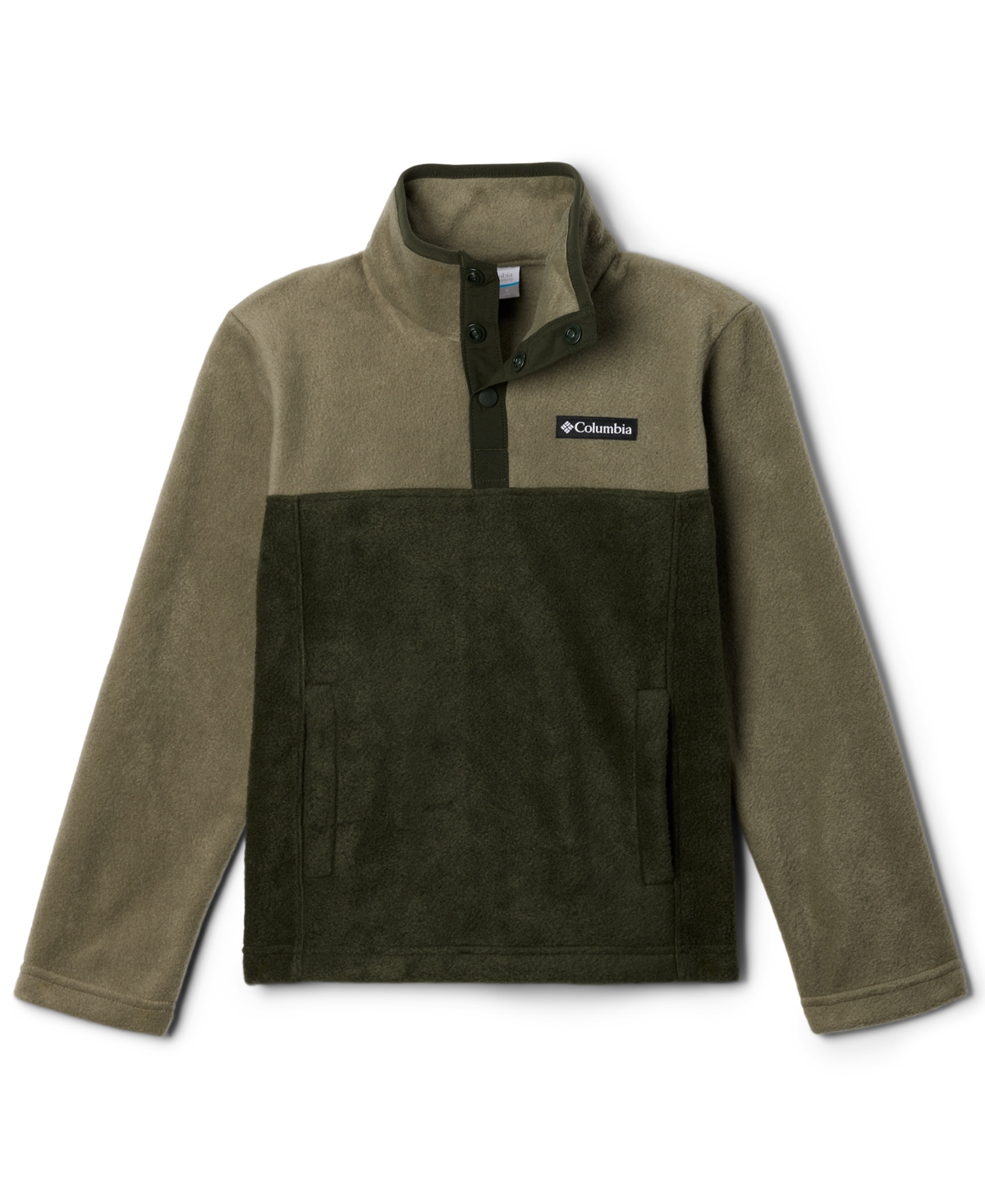 Click here for Columbia Boys 7-16 Steens Mountain Ii 1/4 Snap Fle... prices