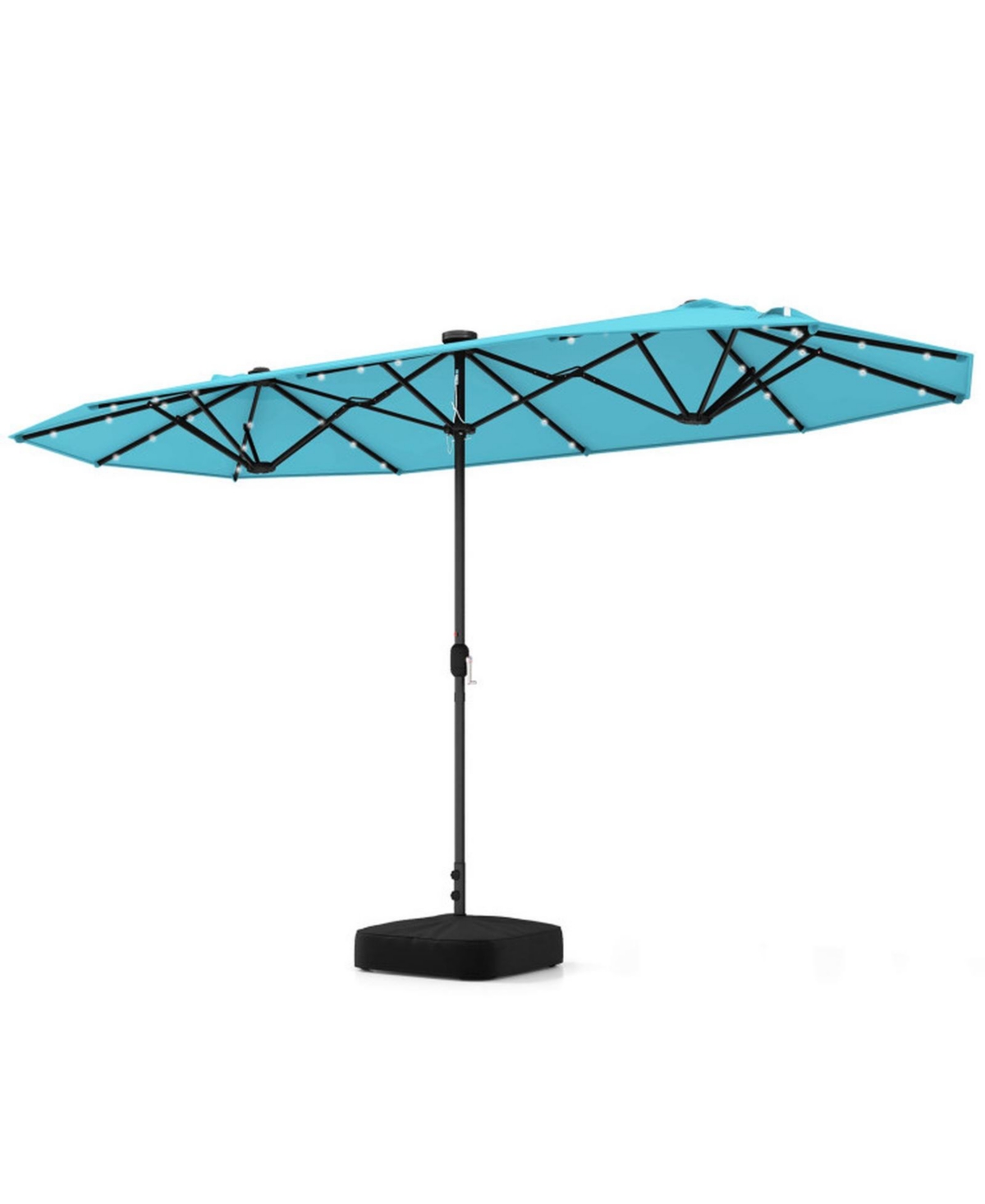 Click here for Sugift 13feet Double-Sided Patio Umbrella with Sol... prices
