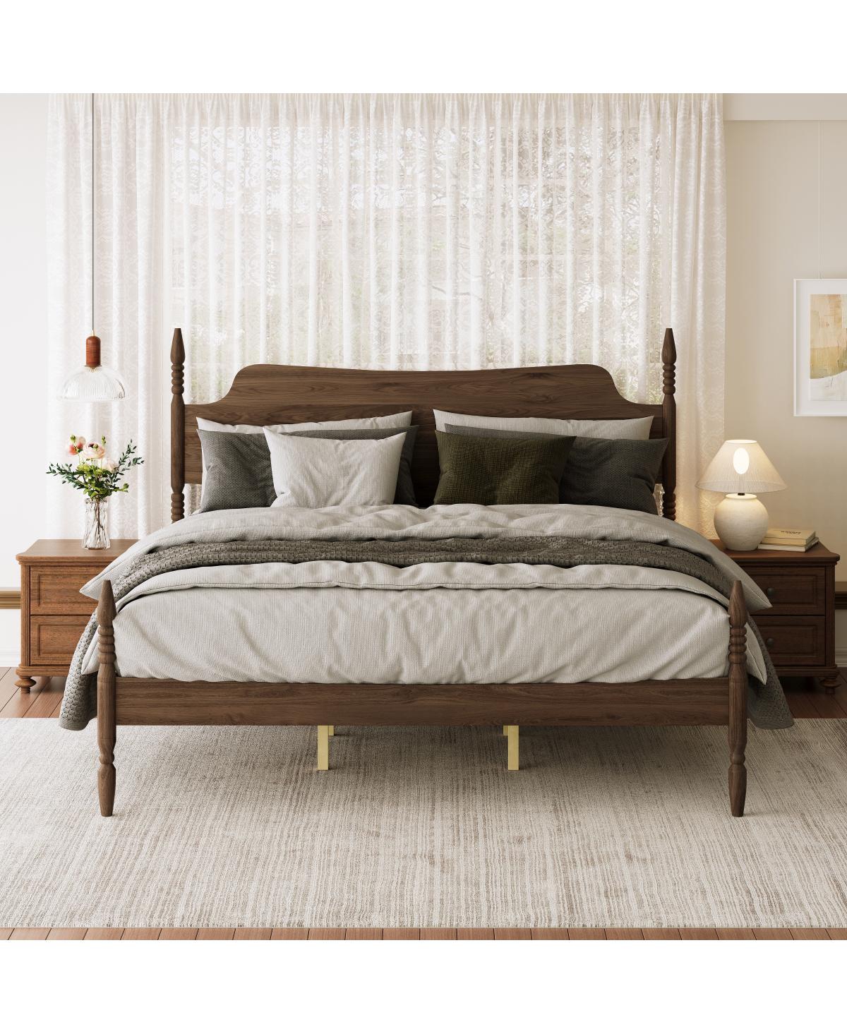 Click here for Streamdale Furniture King Size Spindle Platform Be... prices