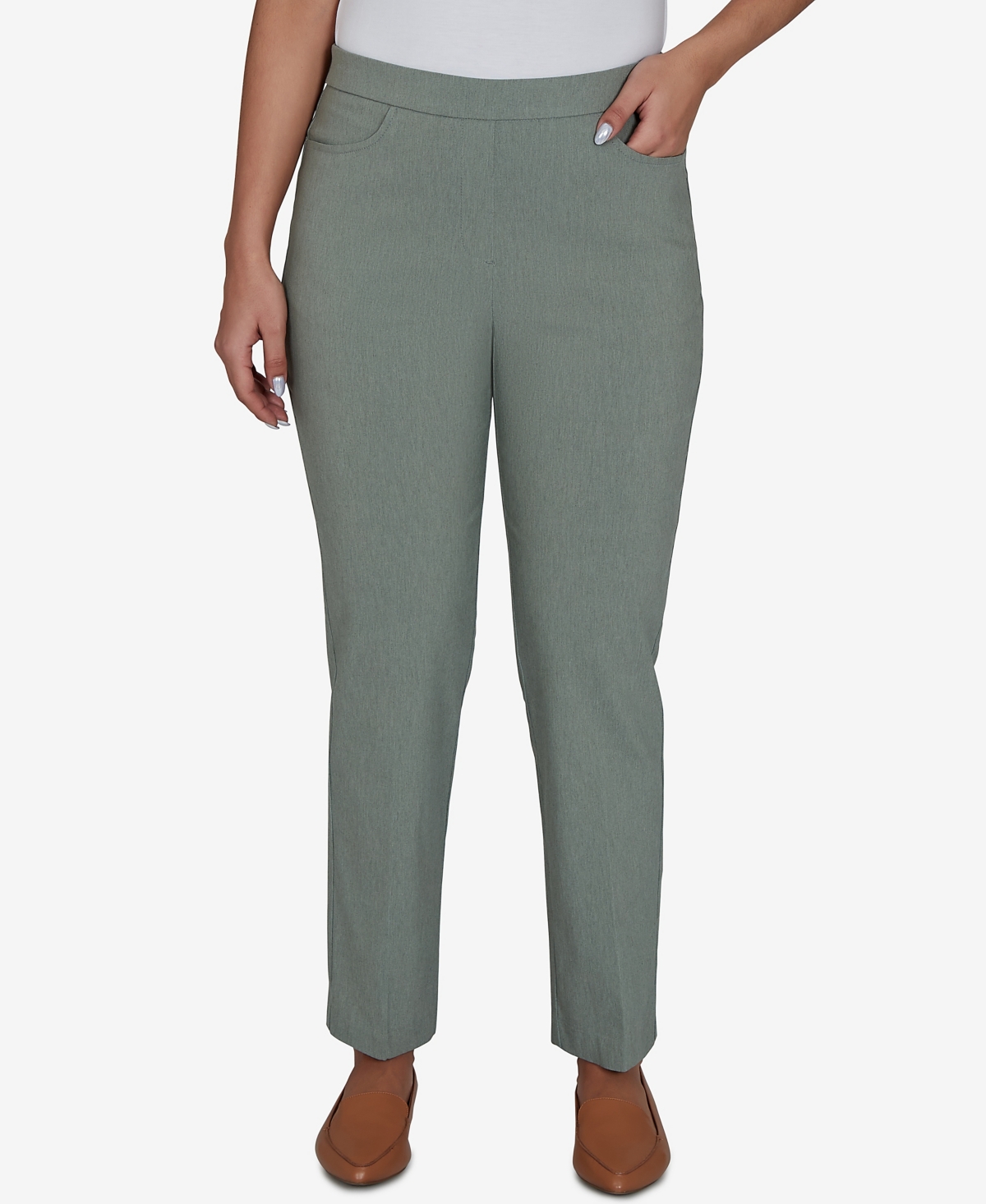 Click here for Alfred Dunner Womens Provence Millennium Flat Fron... prices