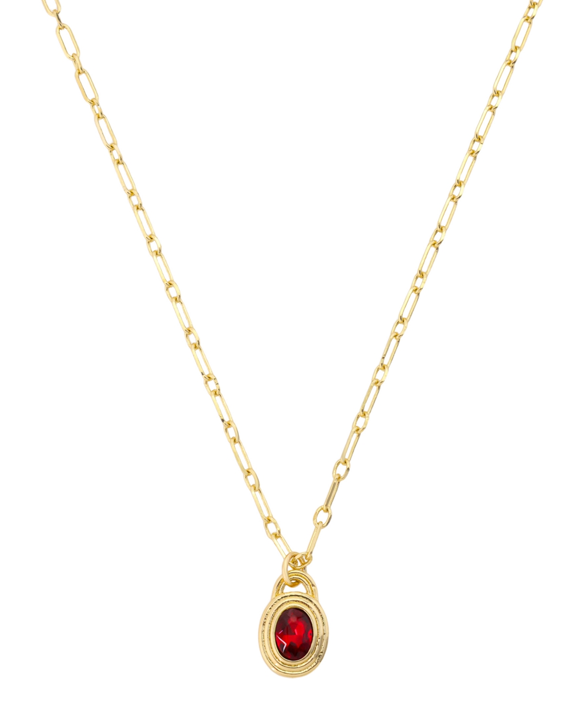 Click here for Unwritten Crystal 14k Gold-Plated Birthstone Penda... prices
