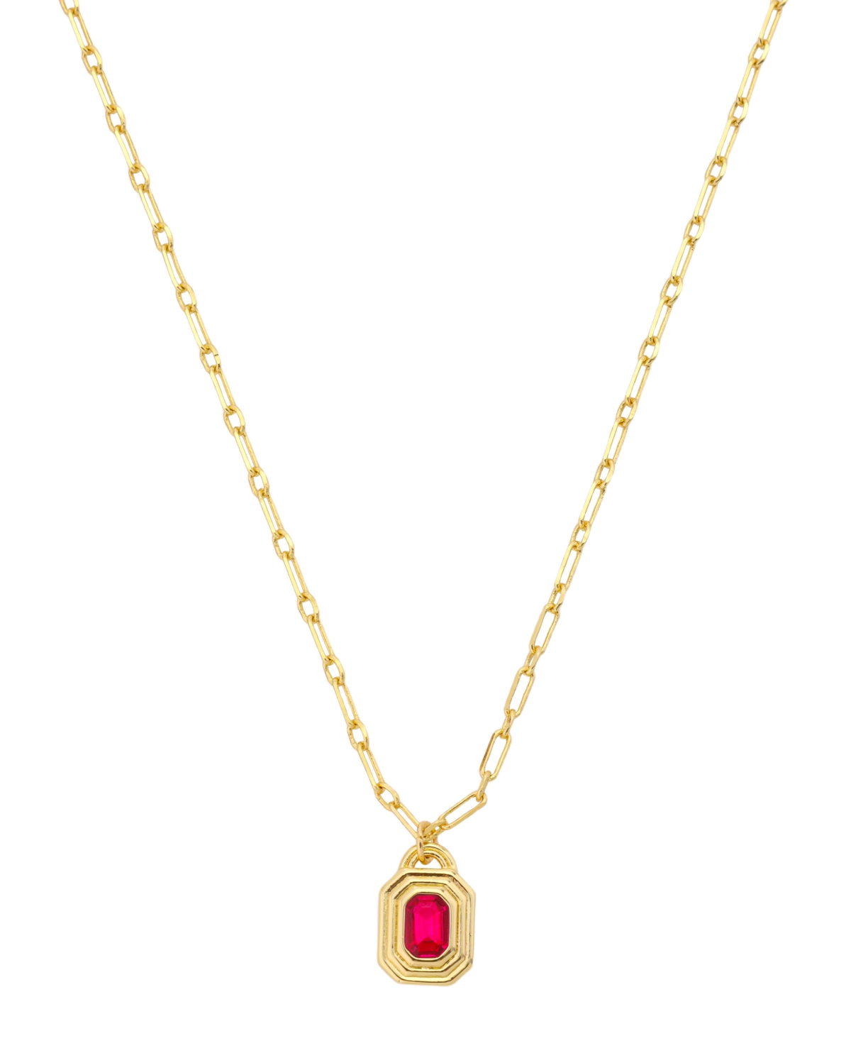 Click here for Unwritten Crystal 14k Gold-Plated Birthstone Penda... prices