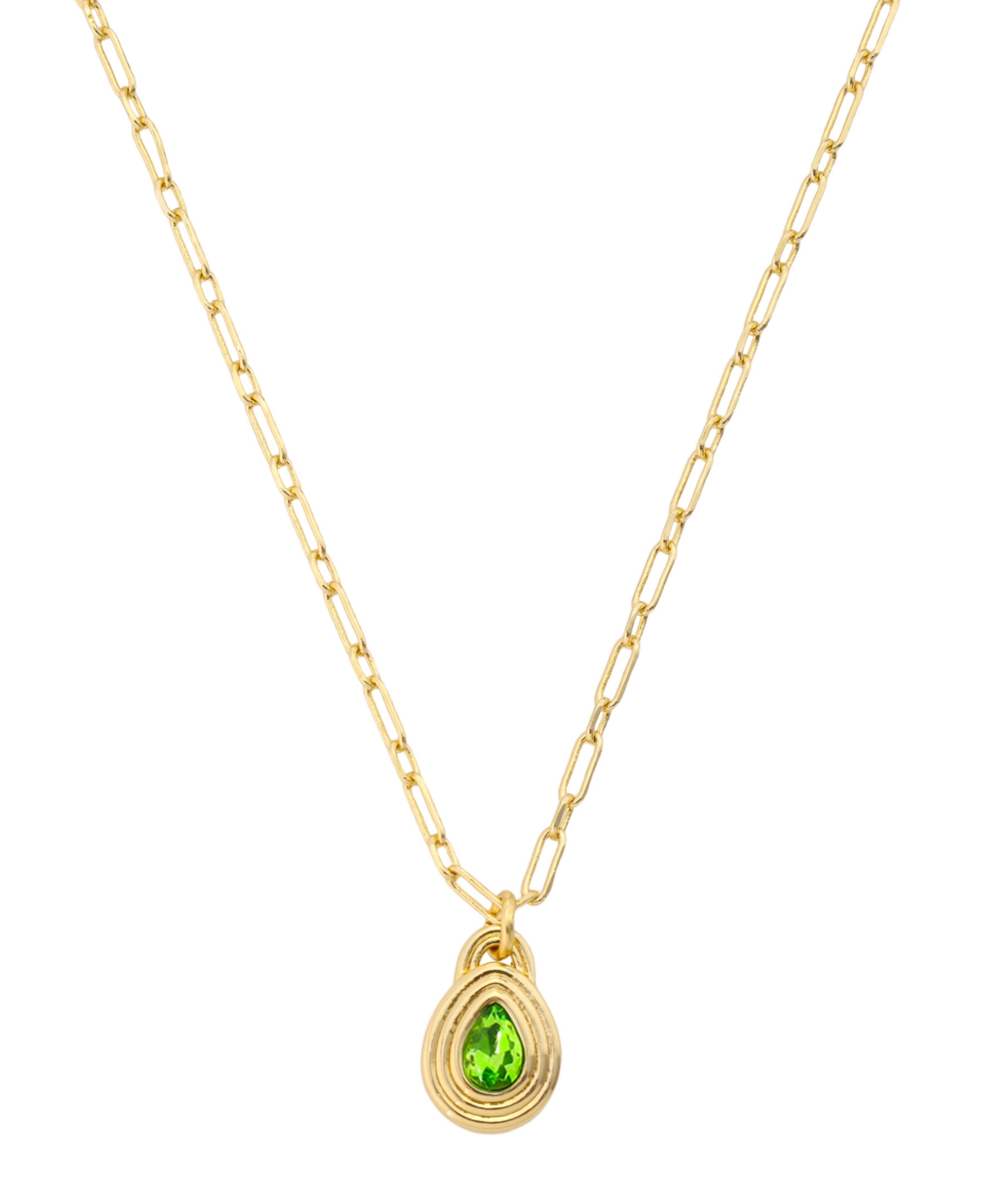 Click here for Unwritten Crystal 14k Gold-Plated Birthstone Penda... prices