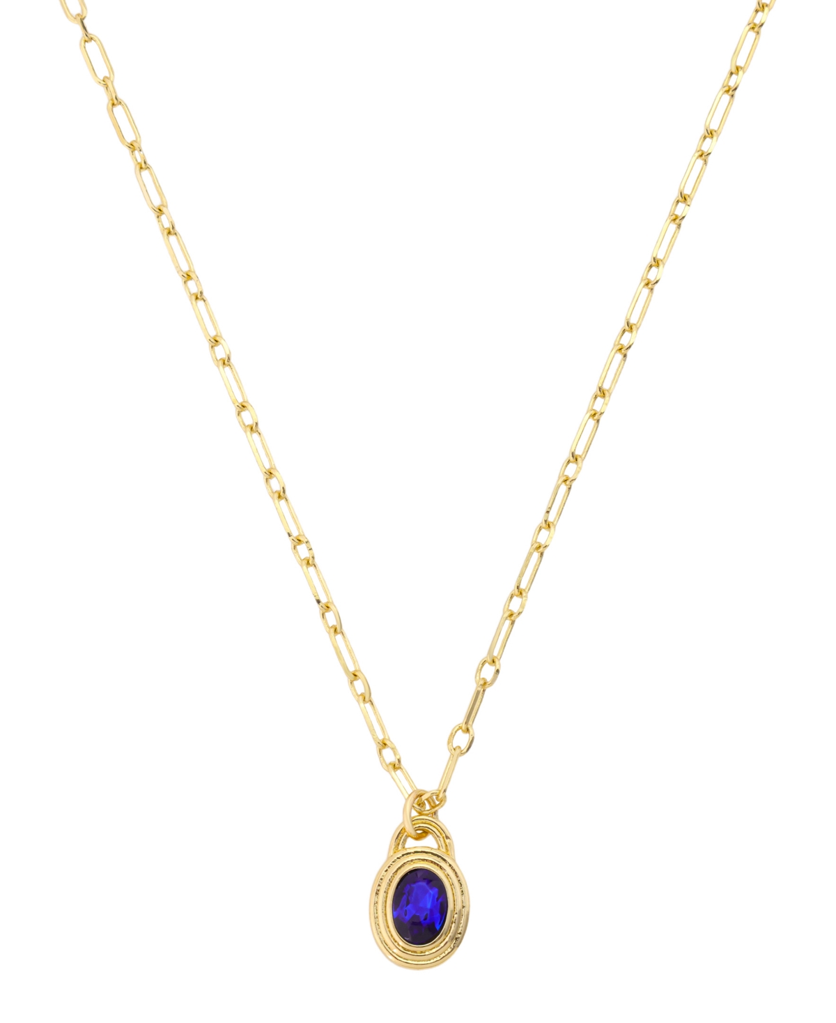 Click here for Unwritten Crystal 14k Gold-Plated Birthstone Penda... prices