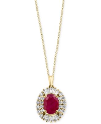 EFFY Collection Amoré by EFFY® Certified Ruby (1-3/8 ct. t.w.) and ...