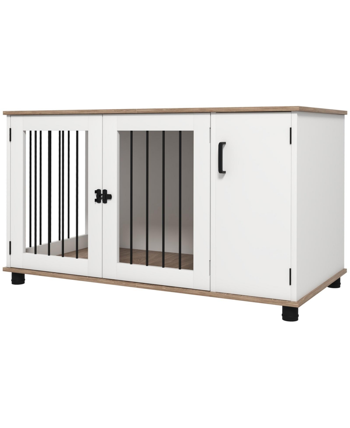 Click here for Ruie Large Dog Crate Furniture End Table with Side... prices