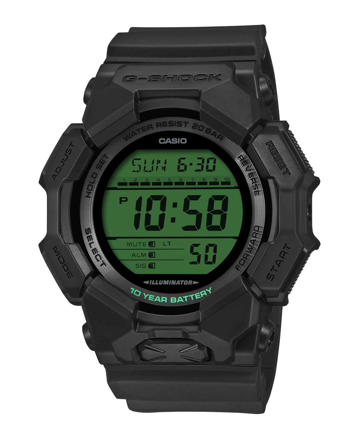 Click here for G-Shock Mens Japanese Quartz Black Resin Watch  51... prices