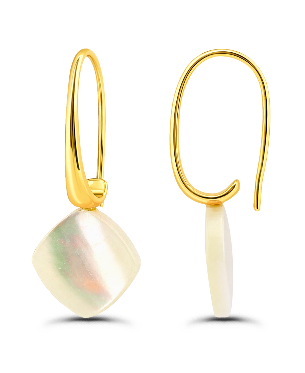 Click here for Macys Genuine Imitation Pearl Diamond Shape Drop o... prices