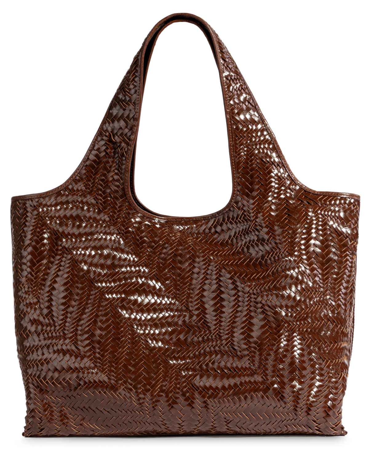 Click here for Sam Edelman Charli Woven Extra-Large Leather Tote... prices