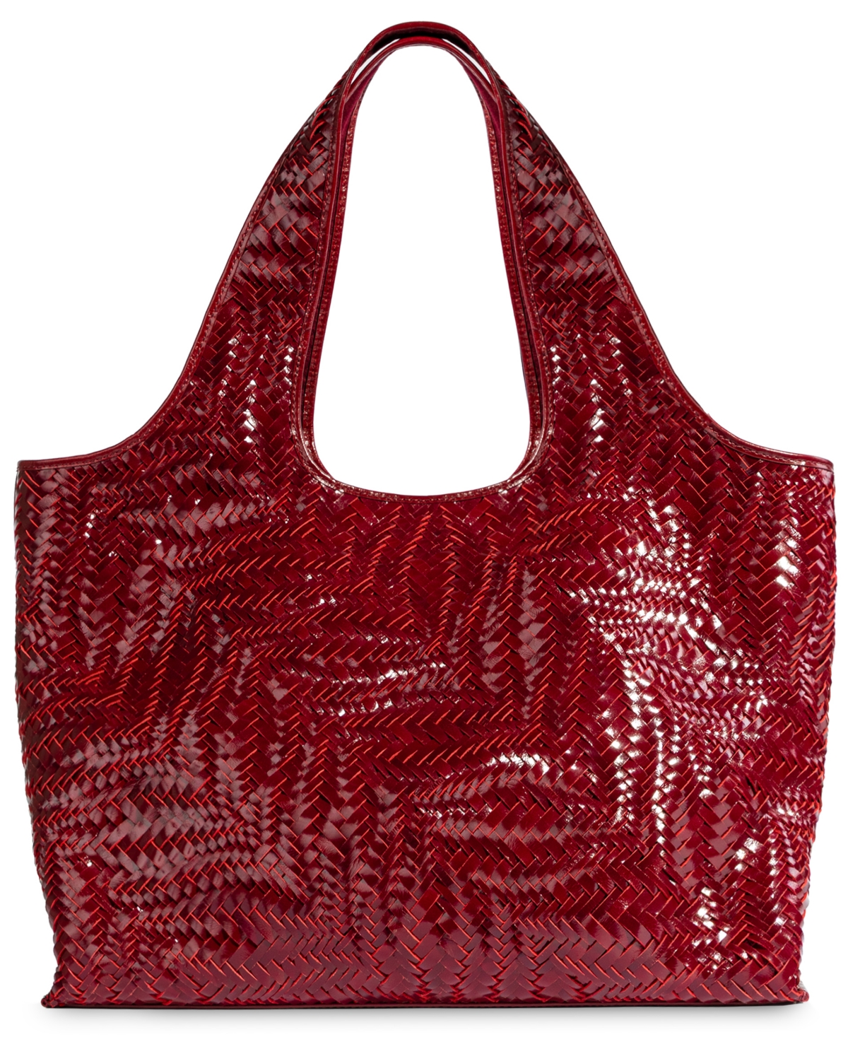 Click here for Sam Edelman Charli Woven Extra-Large Leather Tote... prices