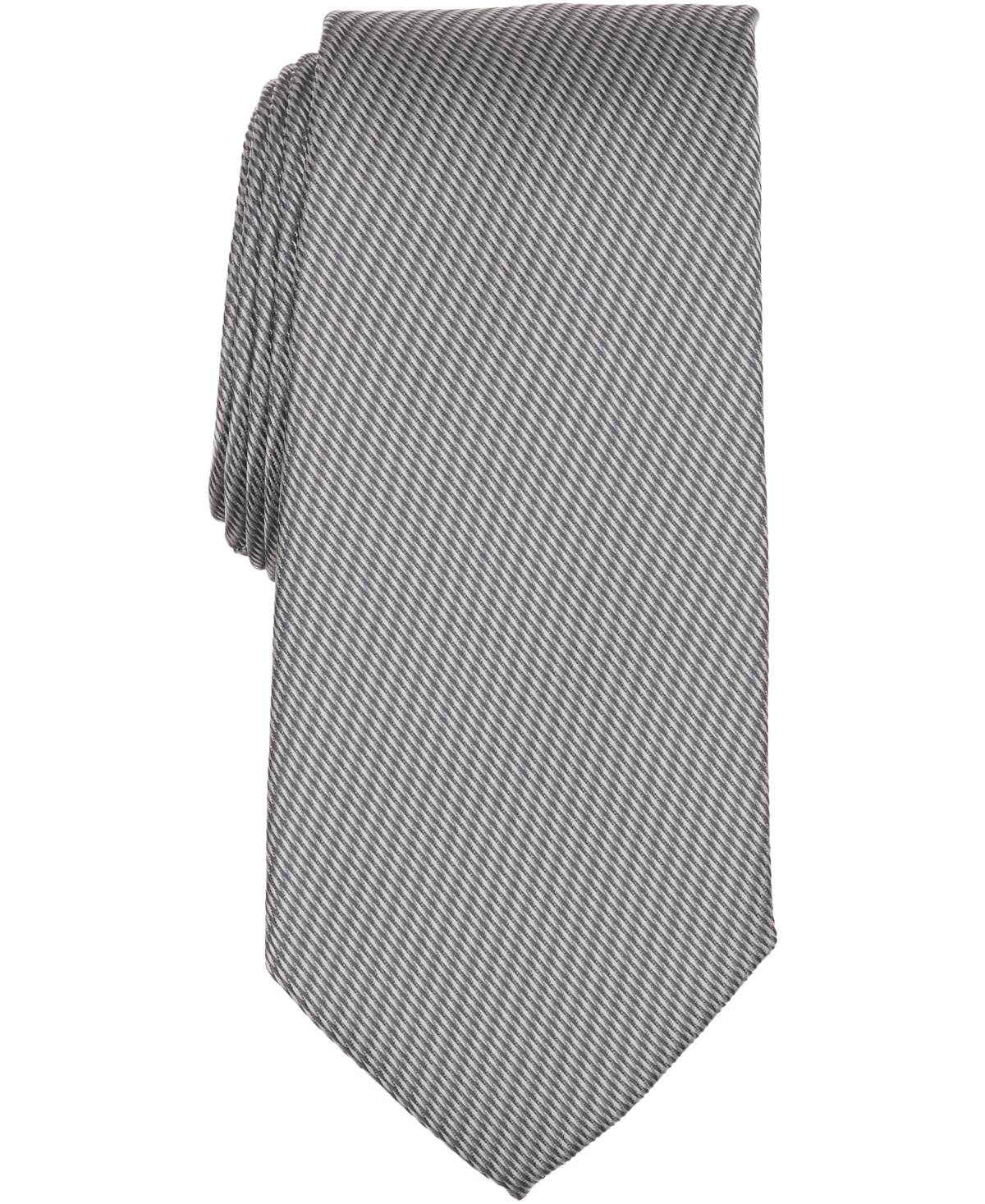 Click here for Perry Ellis Mens Amato Solid Classic Tie - Charcoa... prices