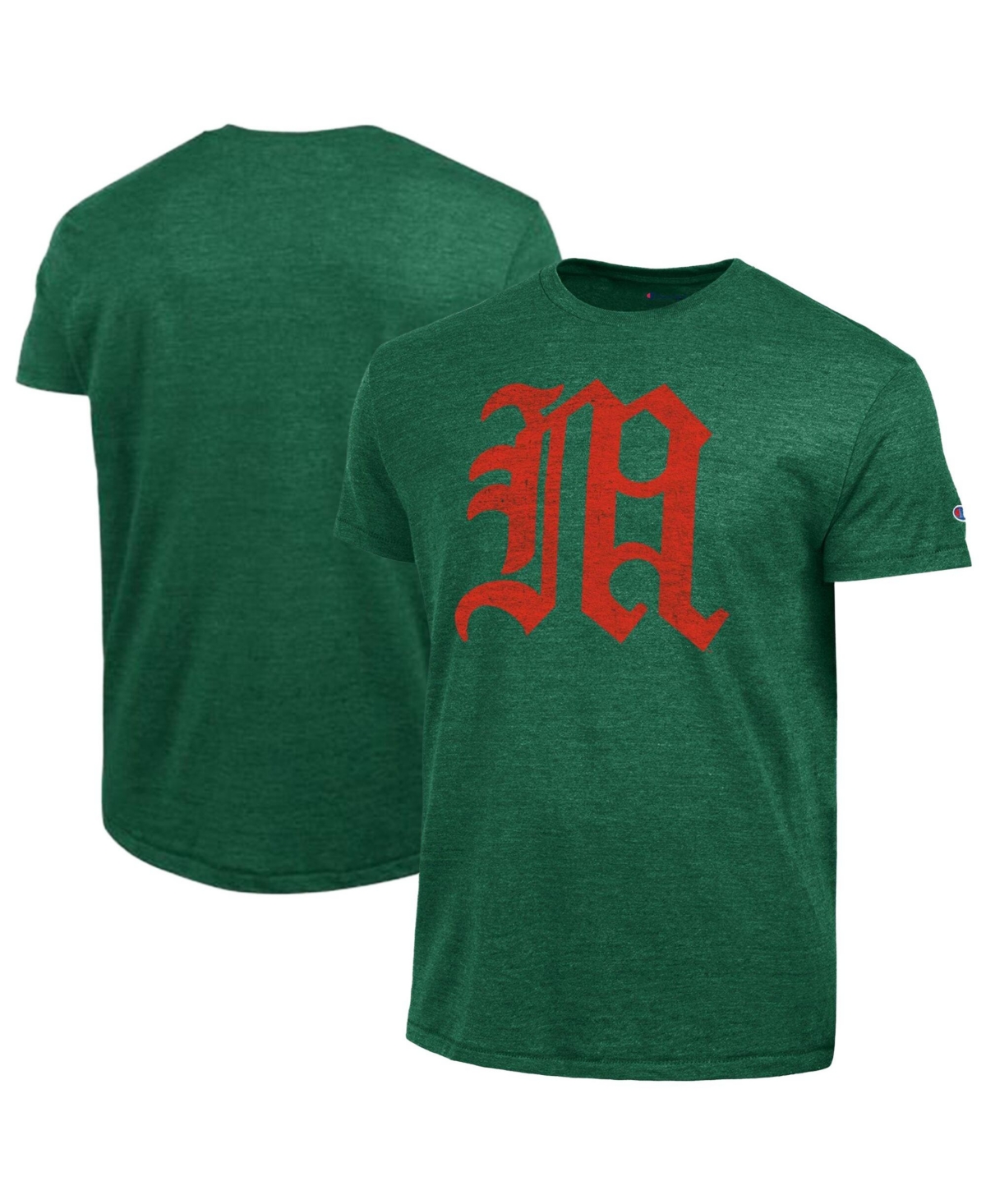 Click here for Champion Mens Green Miami Hurricanes Triumph Tri-B... prices