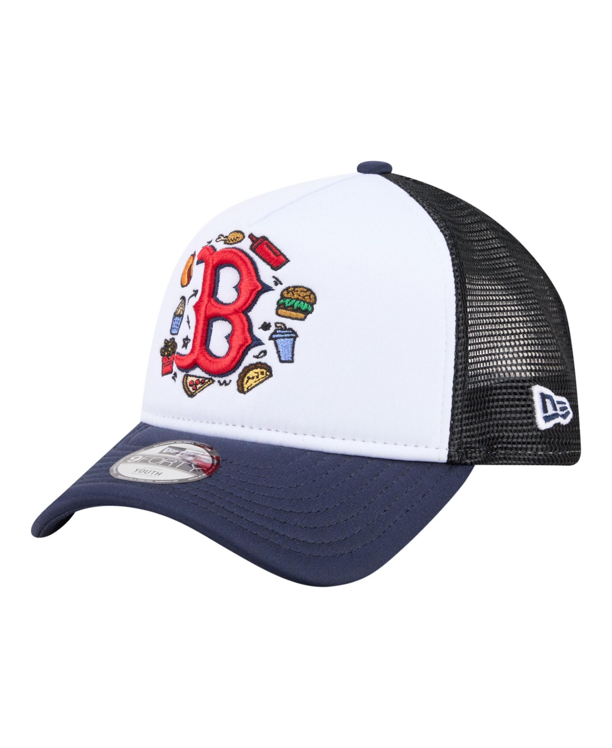 Click here for New Era Big Boys and Girls White  Navy Boston Red... prices