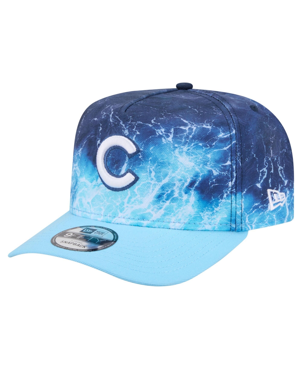Click here for New Era Mens Light Blue Chicago Cubs Deep Water Pr... prices