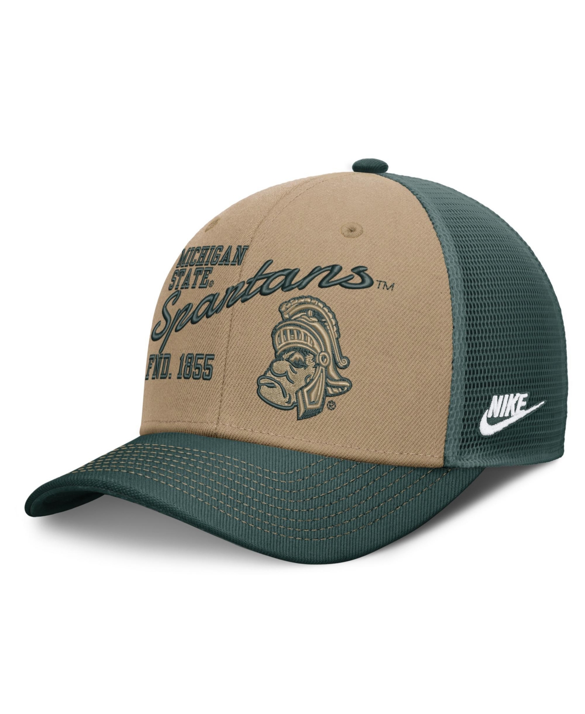 Click here for Nike Mens and Womens Beige  Forest Green Michigan... prices