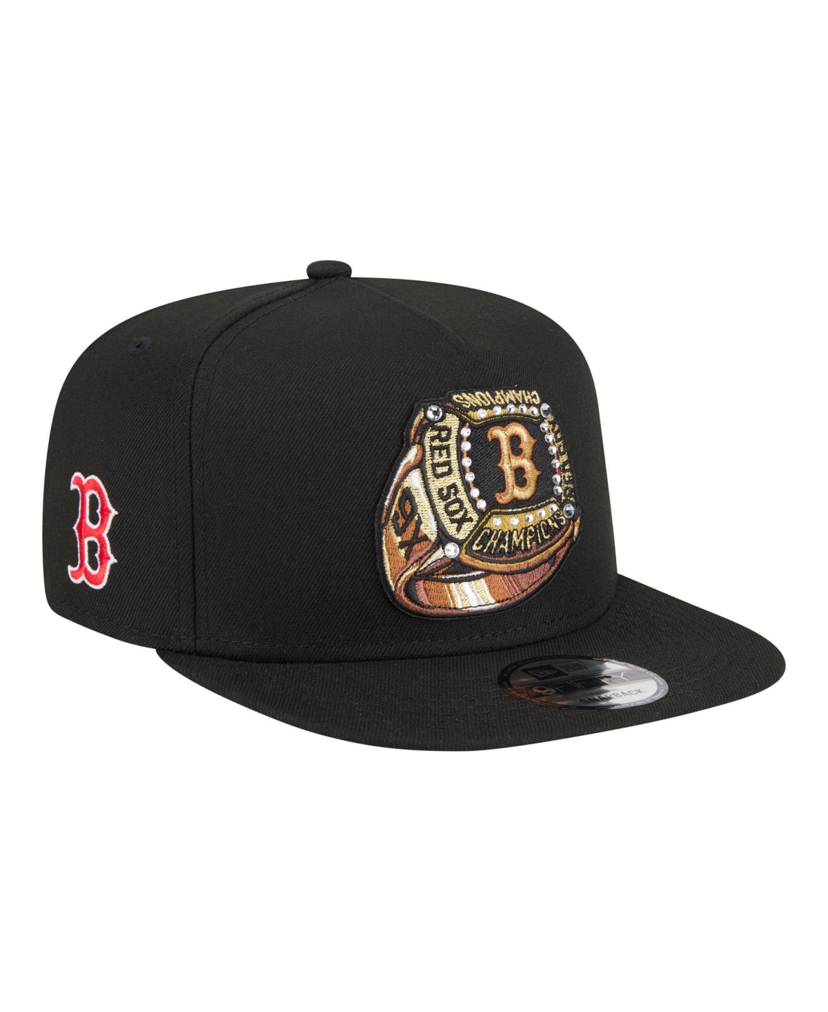 Click here for New Era Mens Black Boston Red Sox Ring A-Frame 9FI... prices