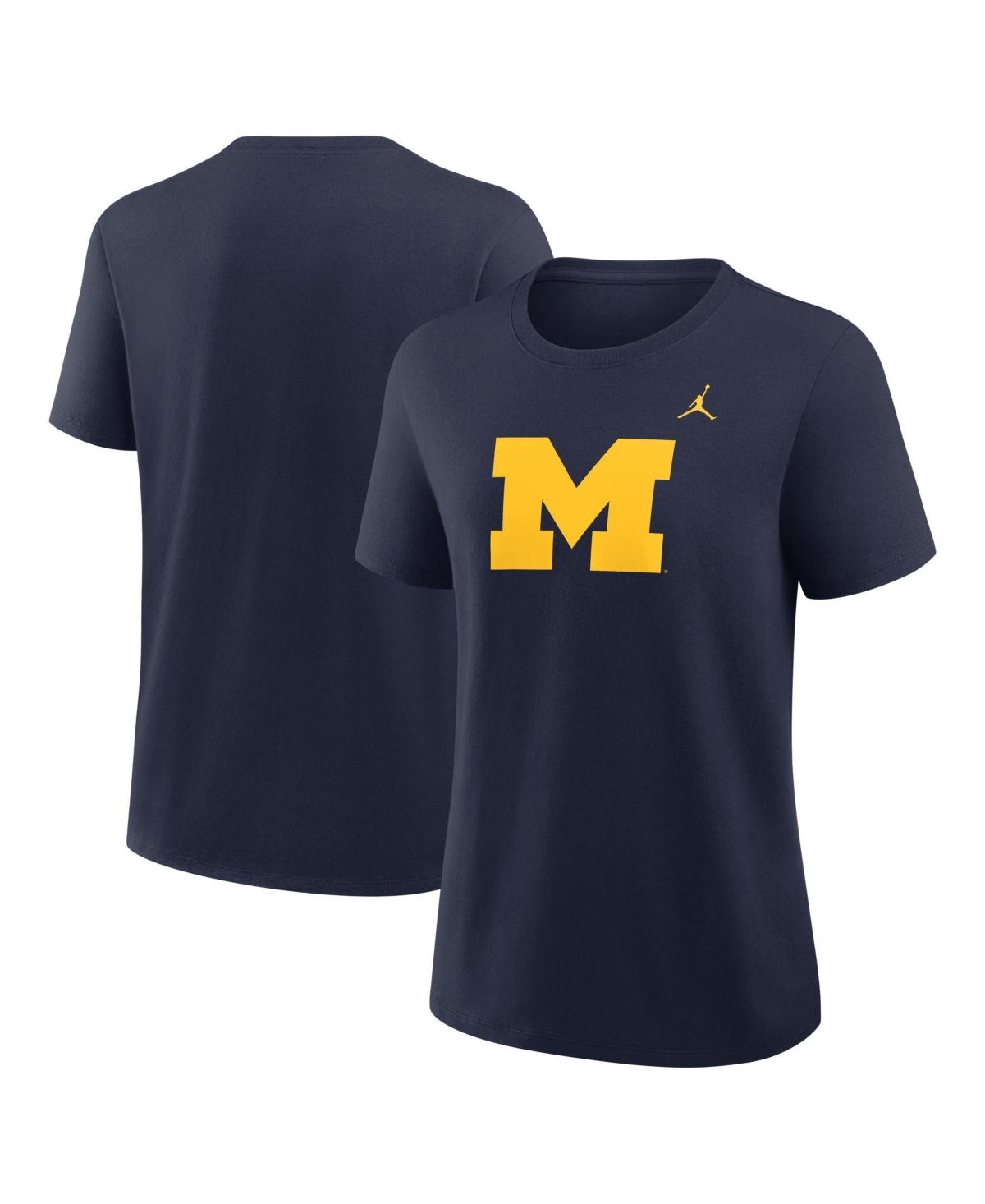 Click here for Jordan Womens Navy Michigan Wolverines Primary Log... prices