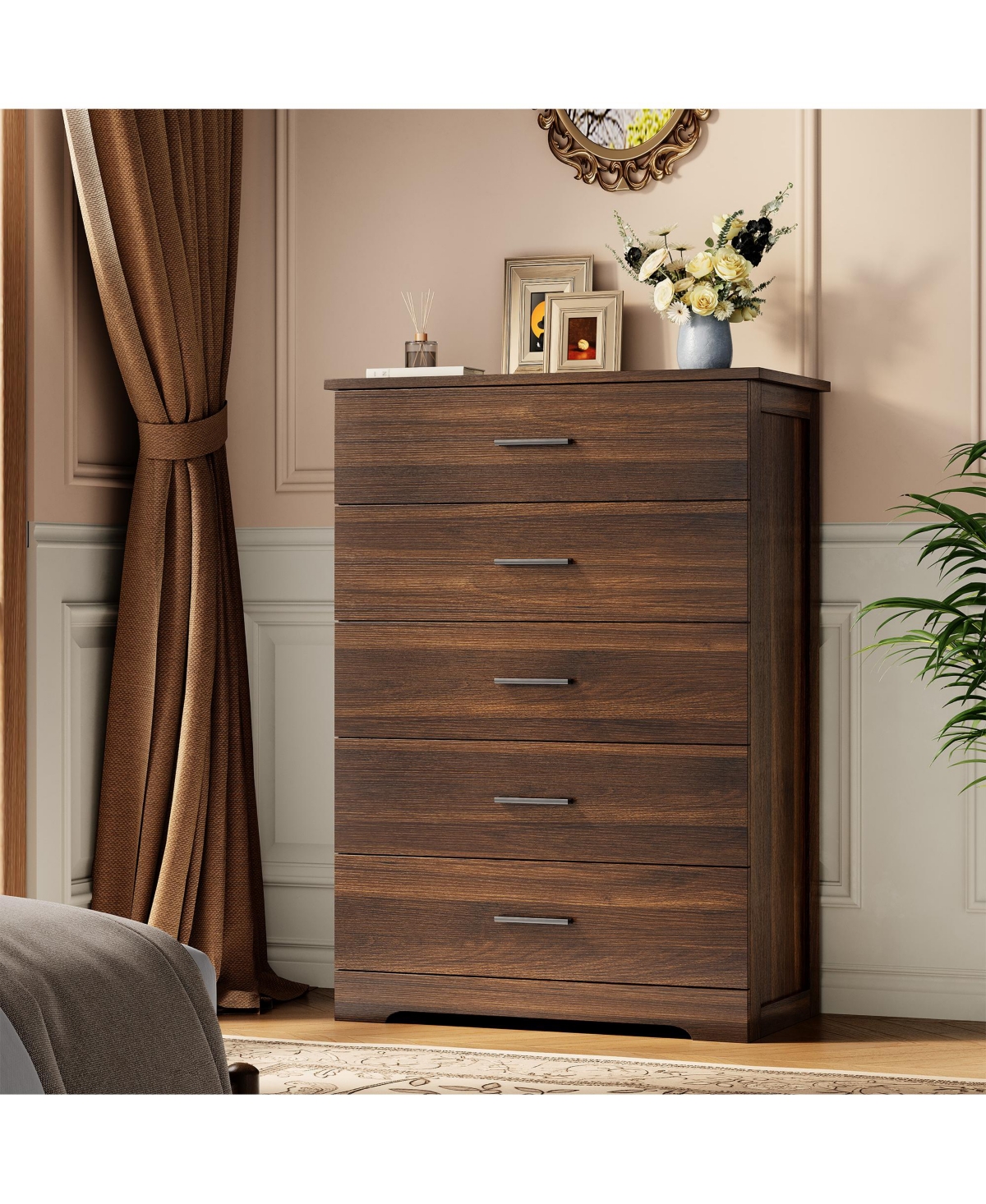Click here for 5 Drawer Dresser for Bedroom  47 Tall Modern Chest... prices