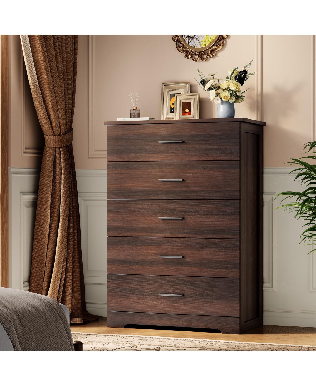 Click here for 5 Drawer Dresser for Bedroom  47 Tall Modern Chest... prices