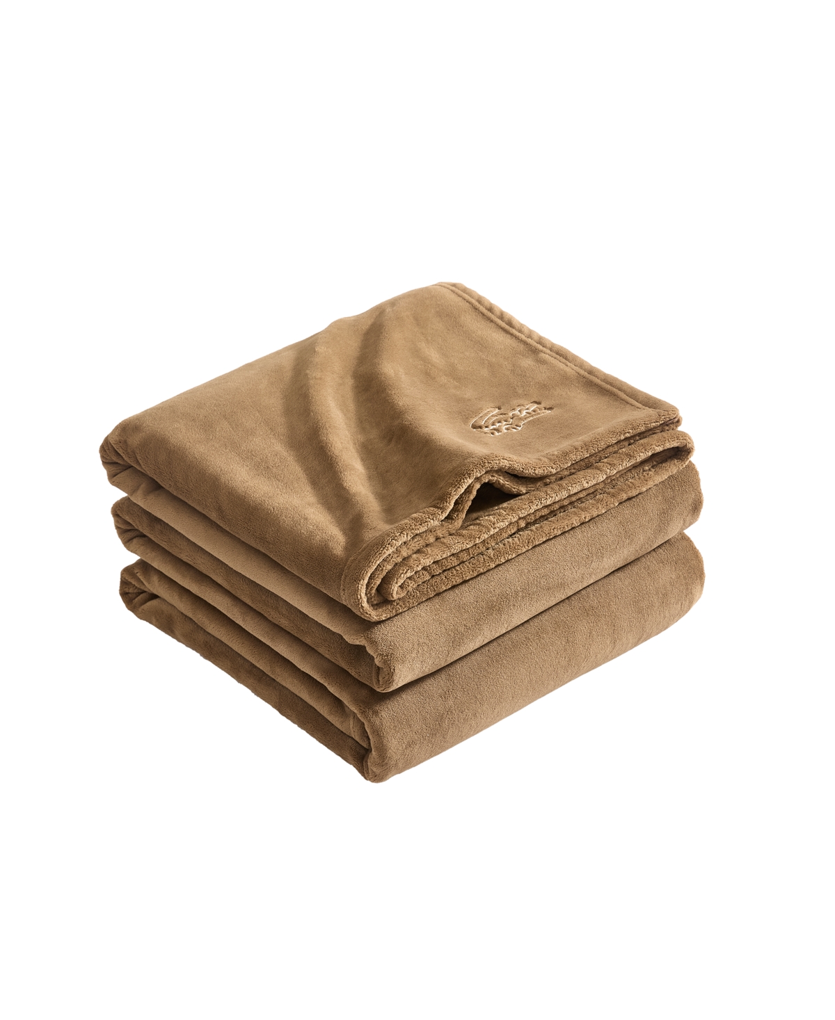 Click here for Lacoste Home Courtside Coco Flannel Ultra-Soft Bla... prices