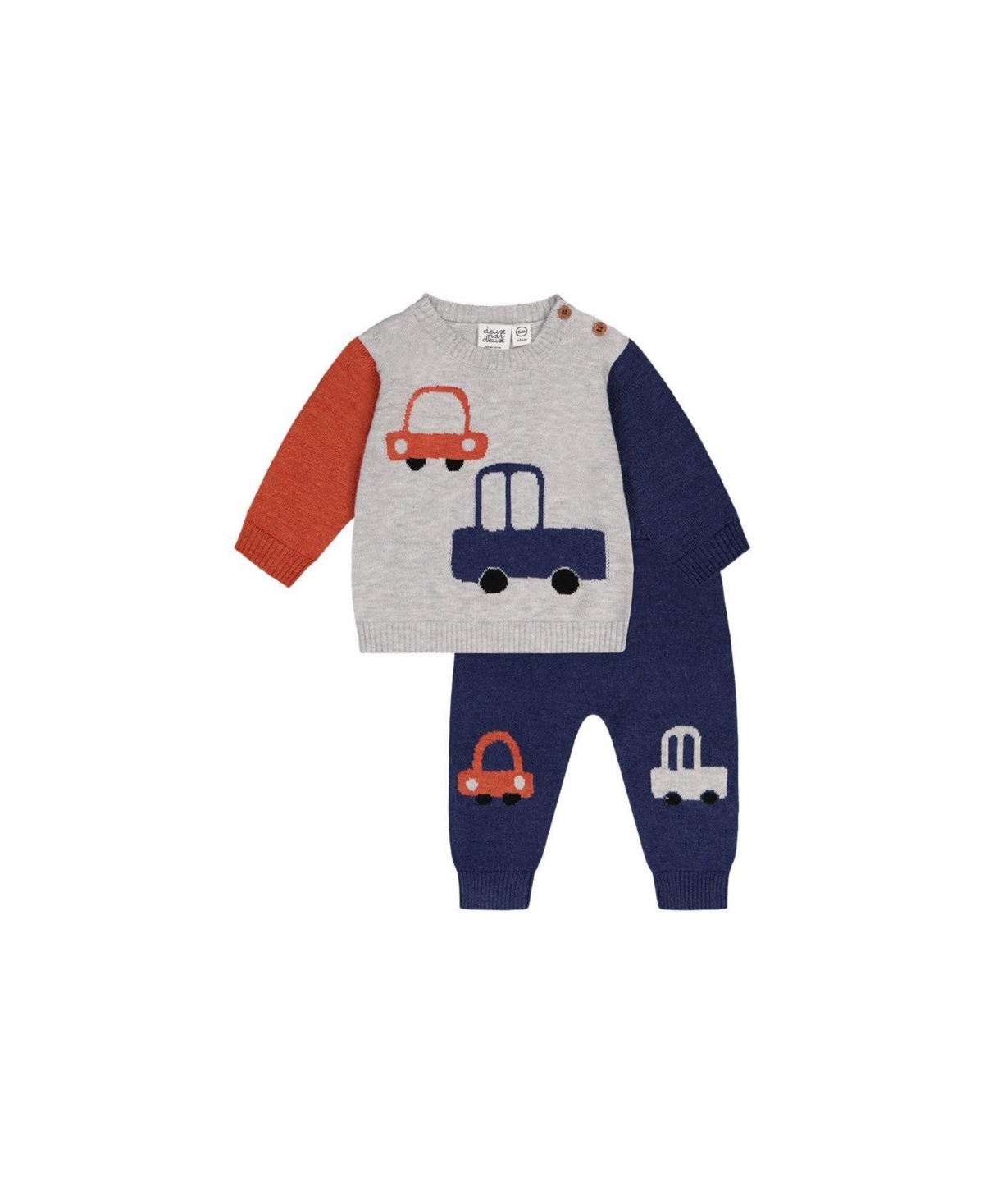 Click here for Deux par Deux Baby Boys ( 3M to 24 M ) Knitted Top... prices