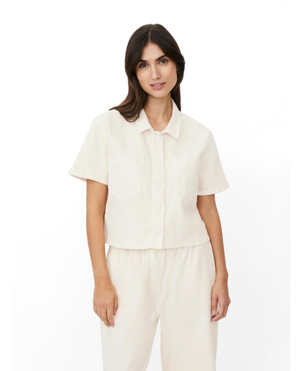 Click here for Masai Copenhagen Womens MaIvonelle Cropped Shirt -... prices