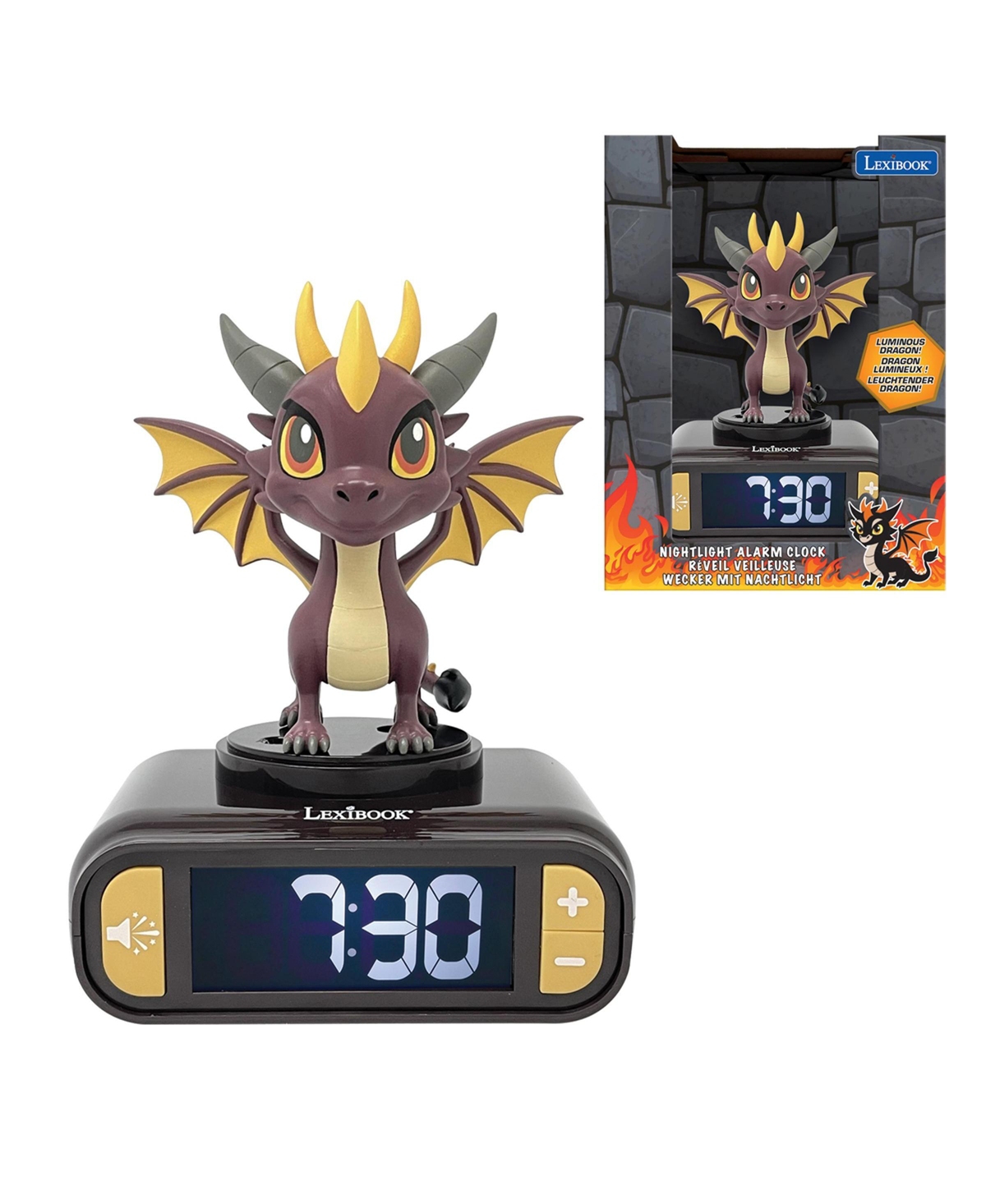 Click here for Lexibook   Alarm Clock  Dragon Night Light with So... prices