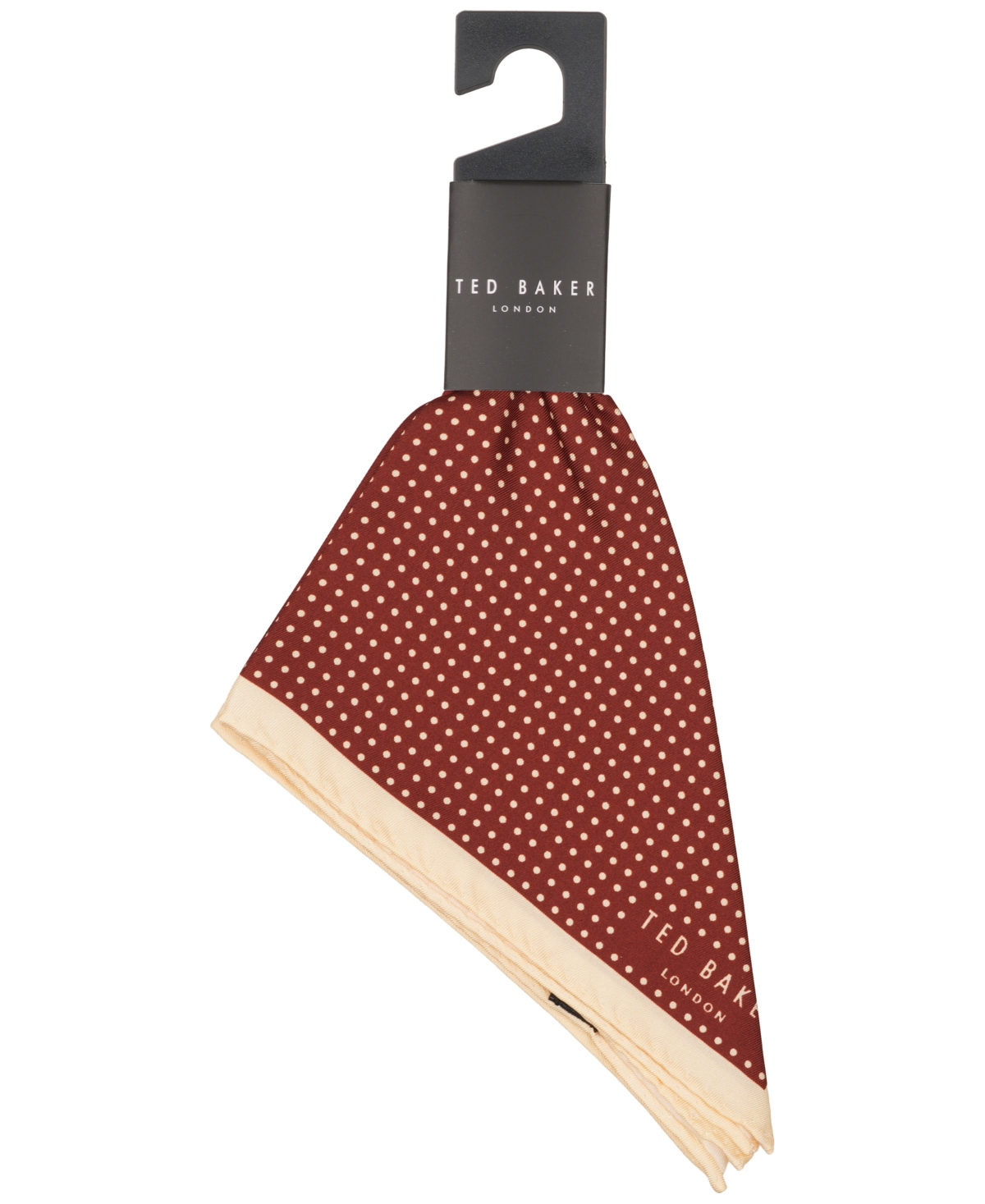 Click here for Ted Baker London Mens Classic Pocket Square - Burg... prices