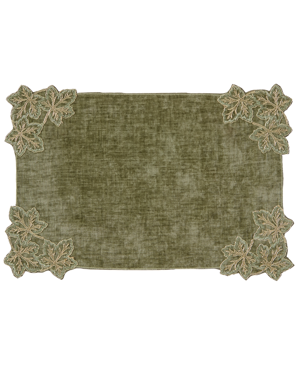 Click here for Lenox Lurex Leaves Velvet Rectangular Placemat  13... prices