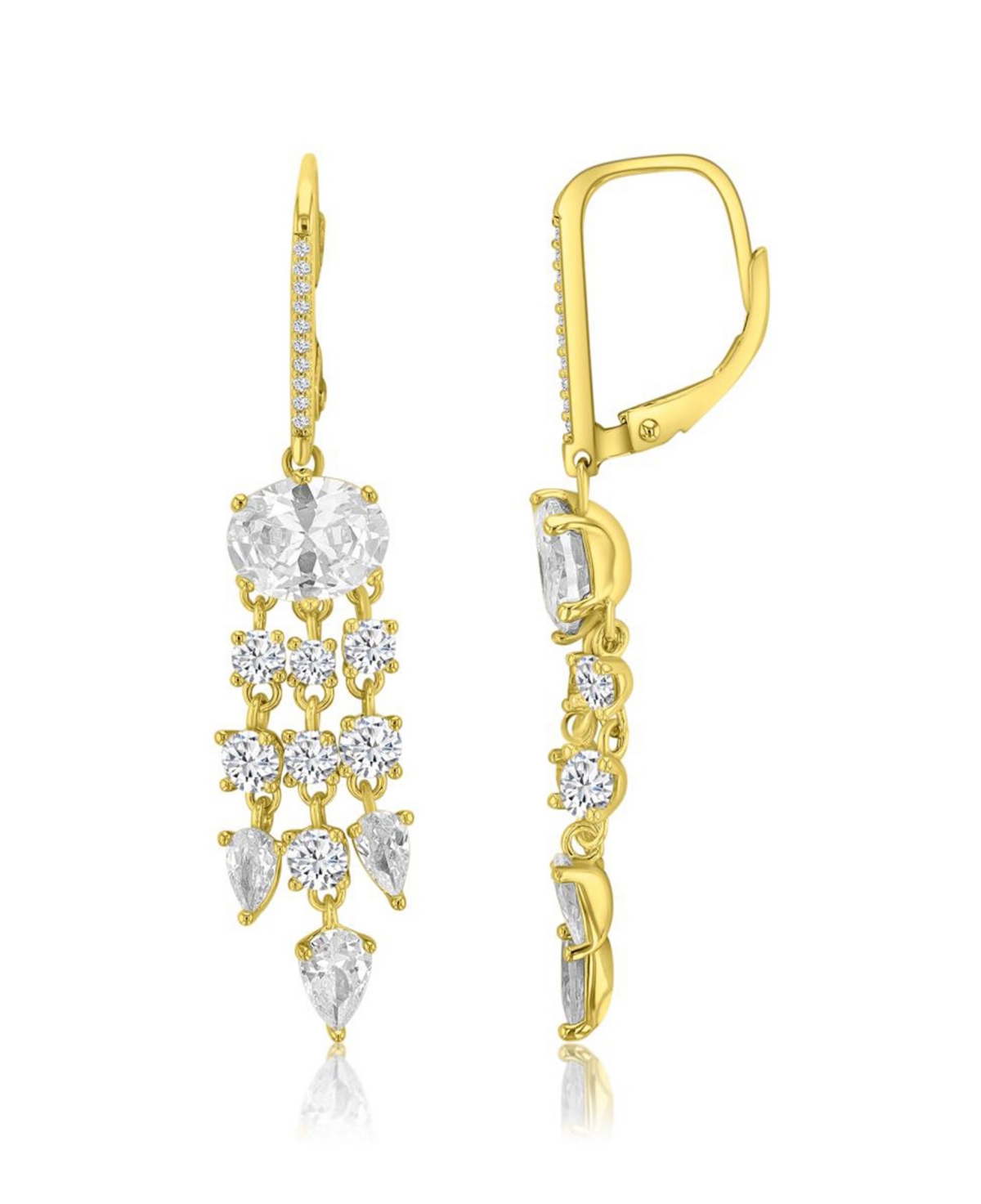 Click here for Macys 14k Gold-Plated Layered Dreamcatcher Earring... prices