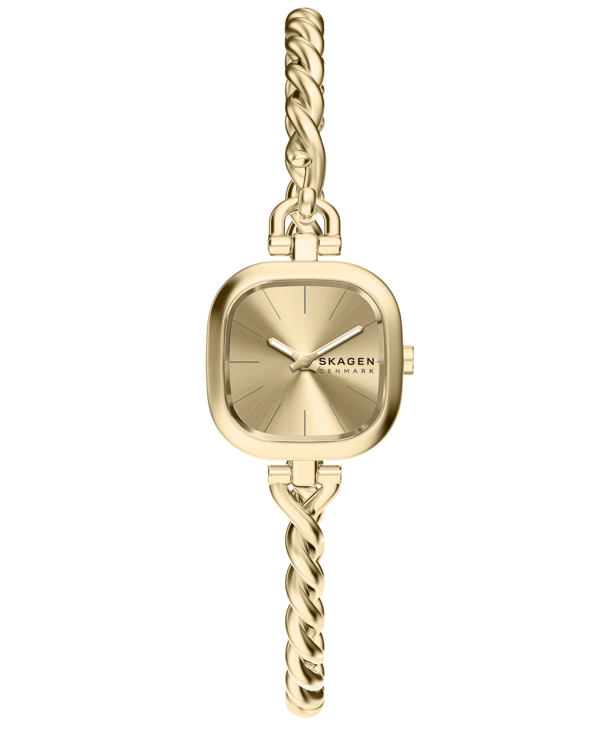 Click here for Skagen Womens Mellem Micro Quartz Two-Hand Gold St... prices