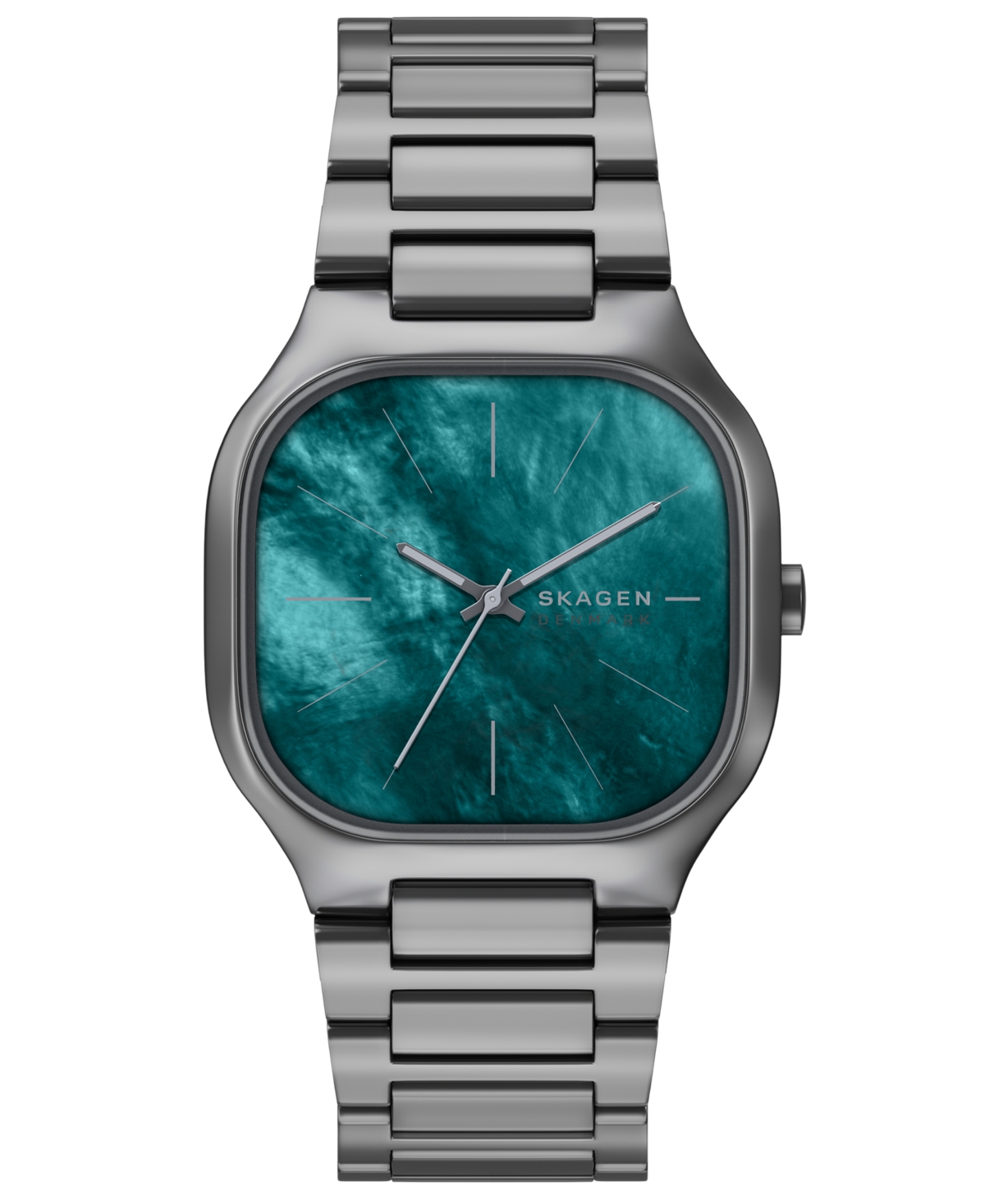 Click here for Skagen Mens Mellem Quartz Three-Hand Gunmetal Stai... prices