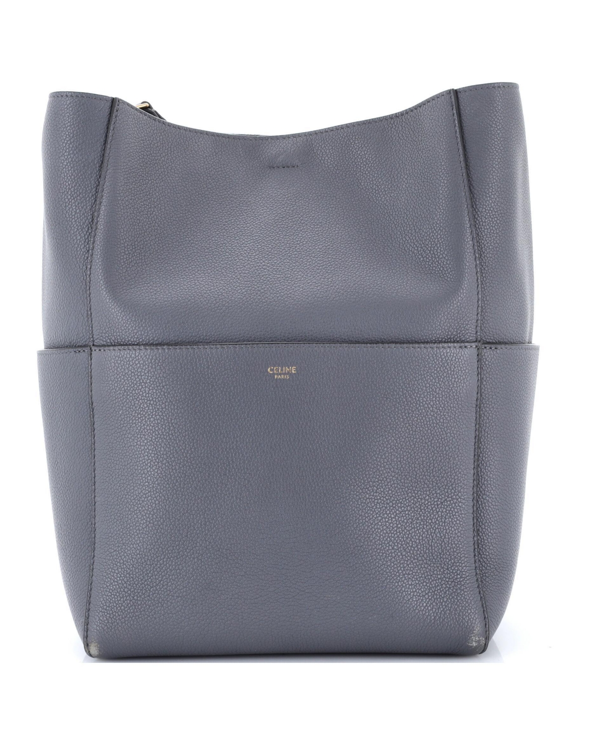 Click here for Pre-Owned Celine Large Sangle Seau Bag Calfskin -... prices