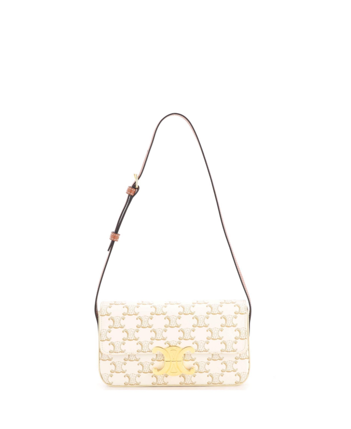 Click here for Pre-Owned Celine Triomphe East-West Shoulder Bag T... prices