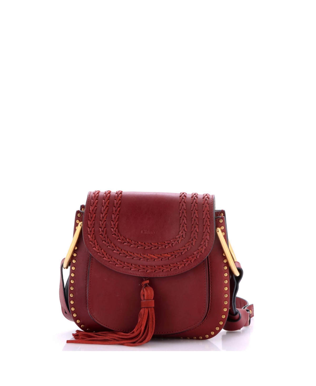 Click here for Pre-Owned Chloe Small Hudson Handbag Whipstitch Le... prices