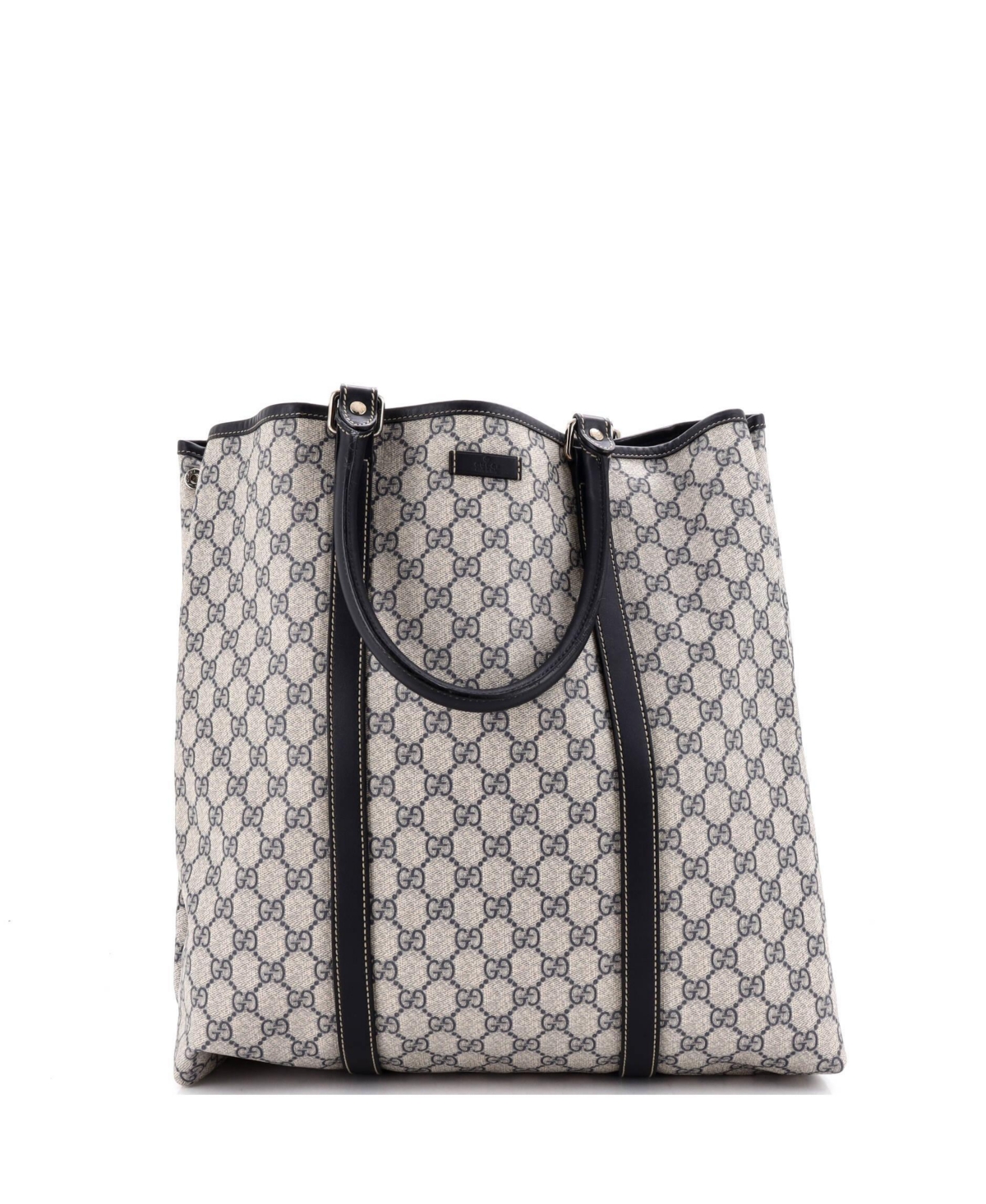 Click here for Pre-Owned Gucci Large Joy Tote Gg Coated Canvas wi... prices