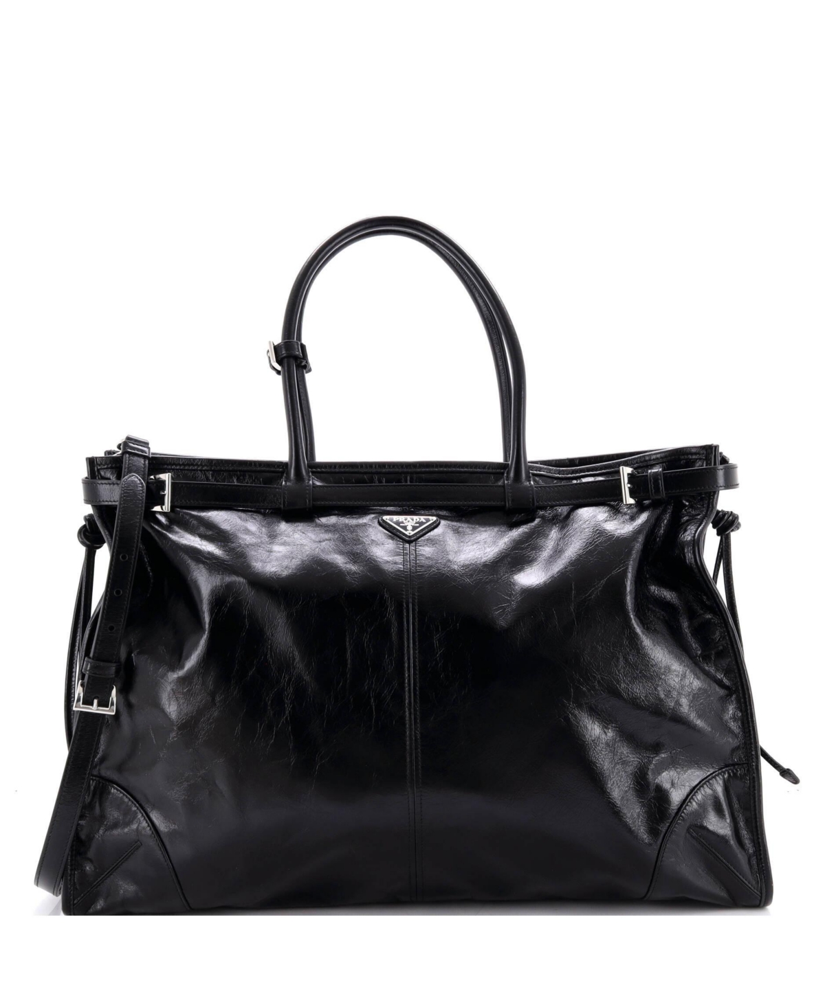 Click here for Pre-Owned Prada Extra Large Bonnie Handbag Vitello... prices