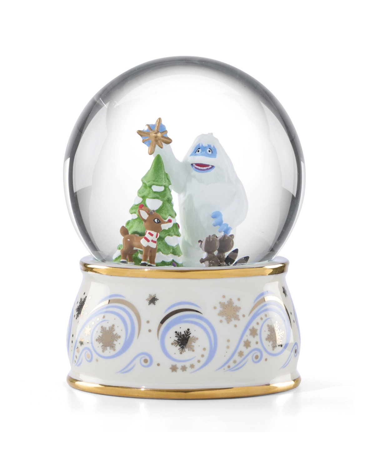 Click here for Lenox Rudolph the Red-Nosed Reindeer Snow Globe -... prices