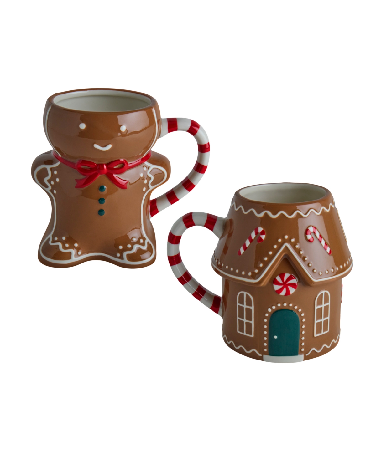 Click here for Haven Merry Sweets Gingerbread Man & House Mugs  S... prices