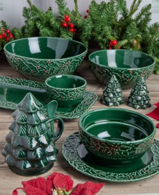 Click here for Haven Green Holly Dinnerware Collection Exclusivel... prices