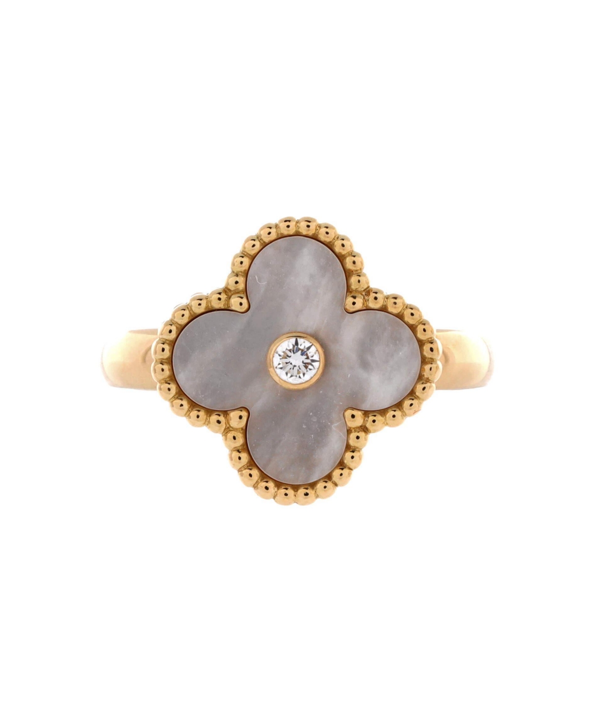 Click here for Pre-Owned Van Cleef & Arpels Vintage Alhambra Ring... prices