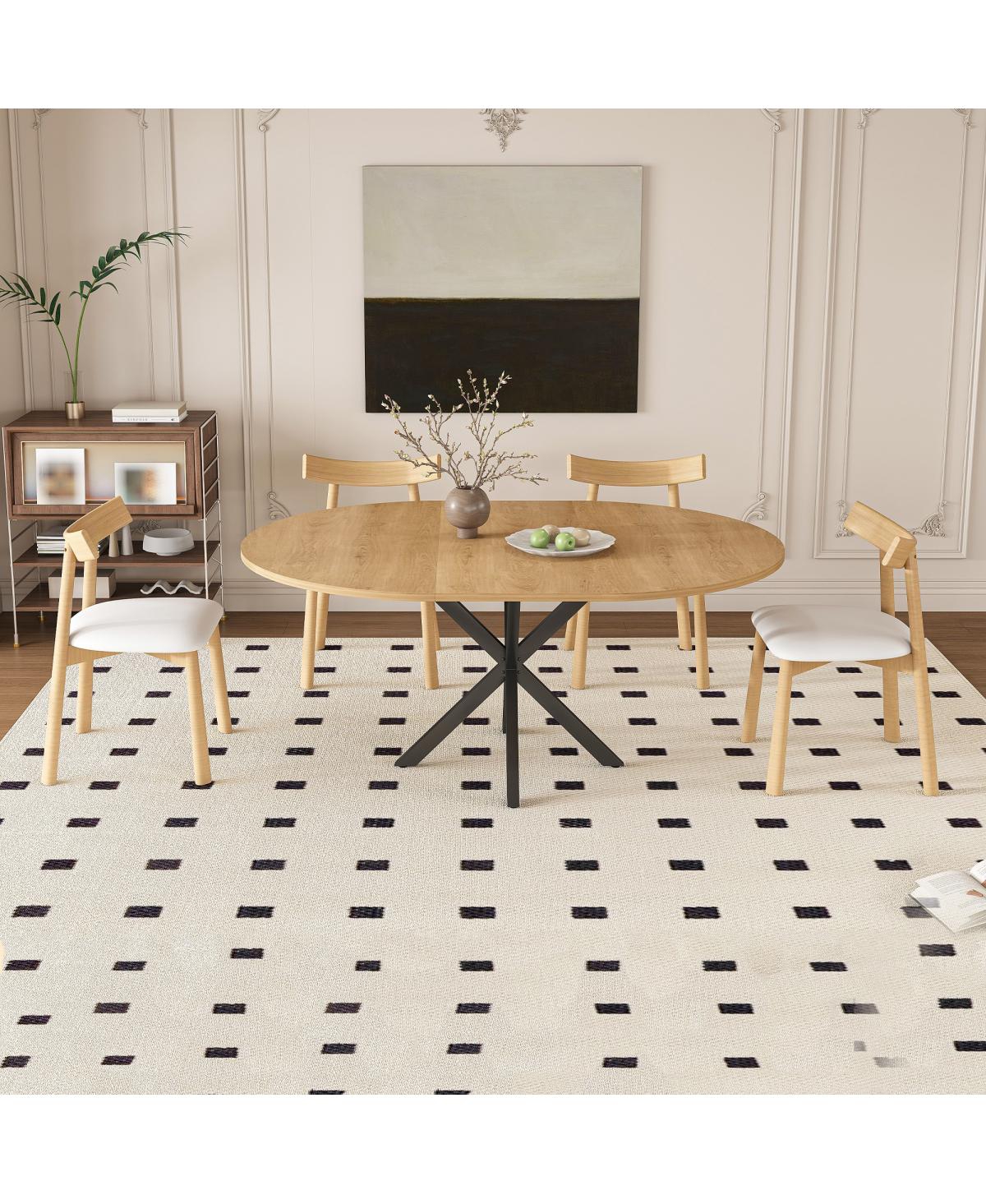 Click here for Streamdale Furniture Oak Extendable Dining Set wit... prices