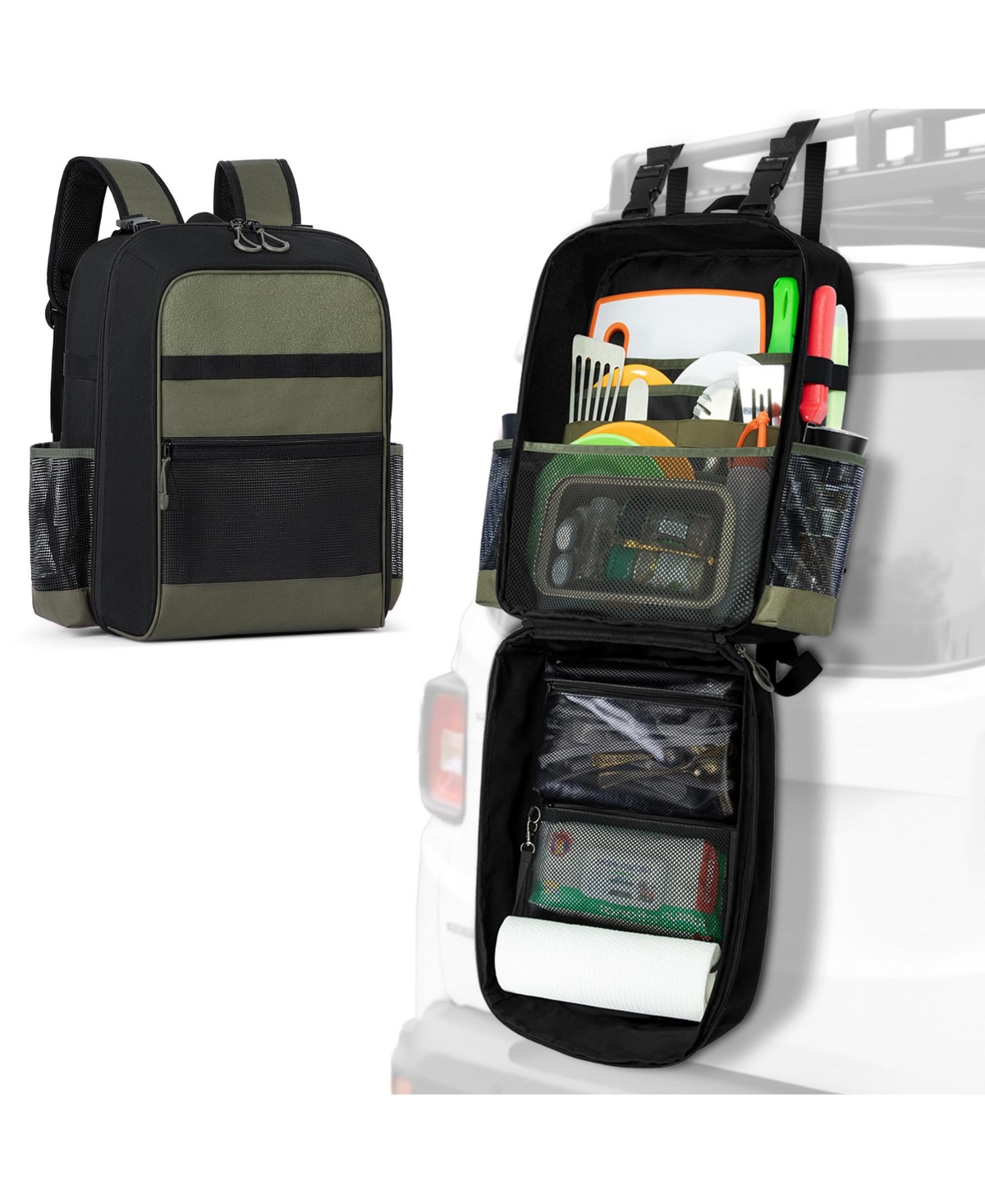 Click here for Piscifun Hanging Camping Kitchen Organizer Bag Wit... prices