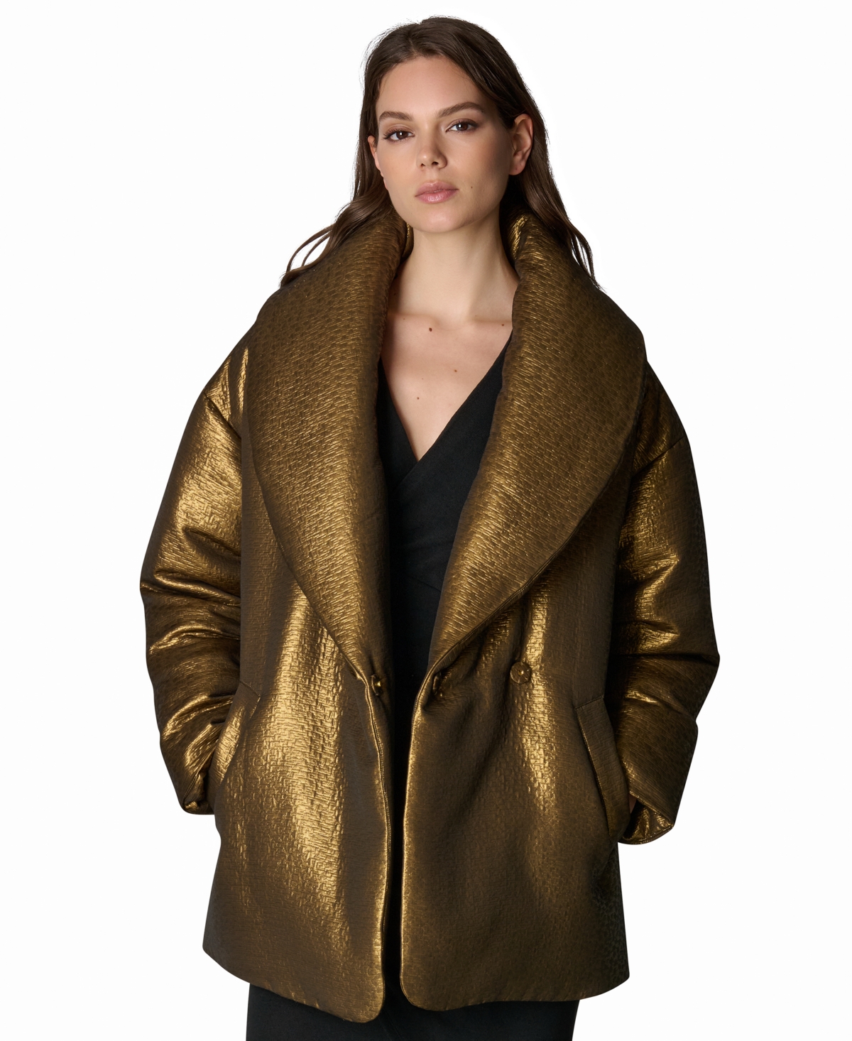 Click here for Donna Karan New York Womens Jacquard Wrap Shawl-Co... prices