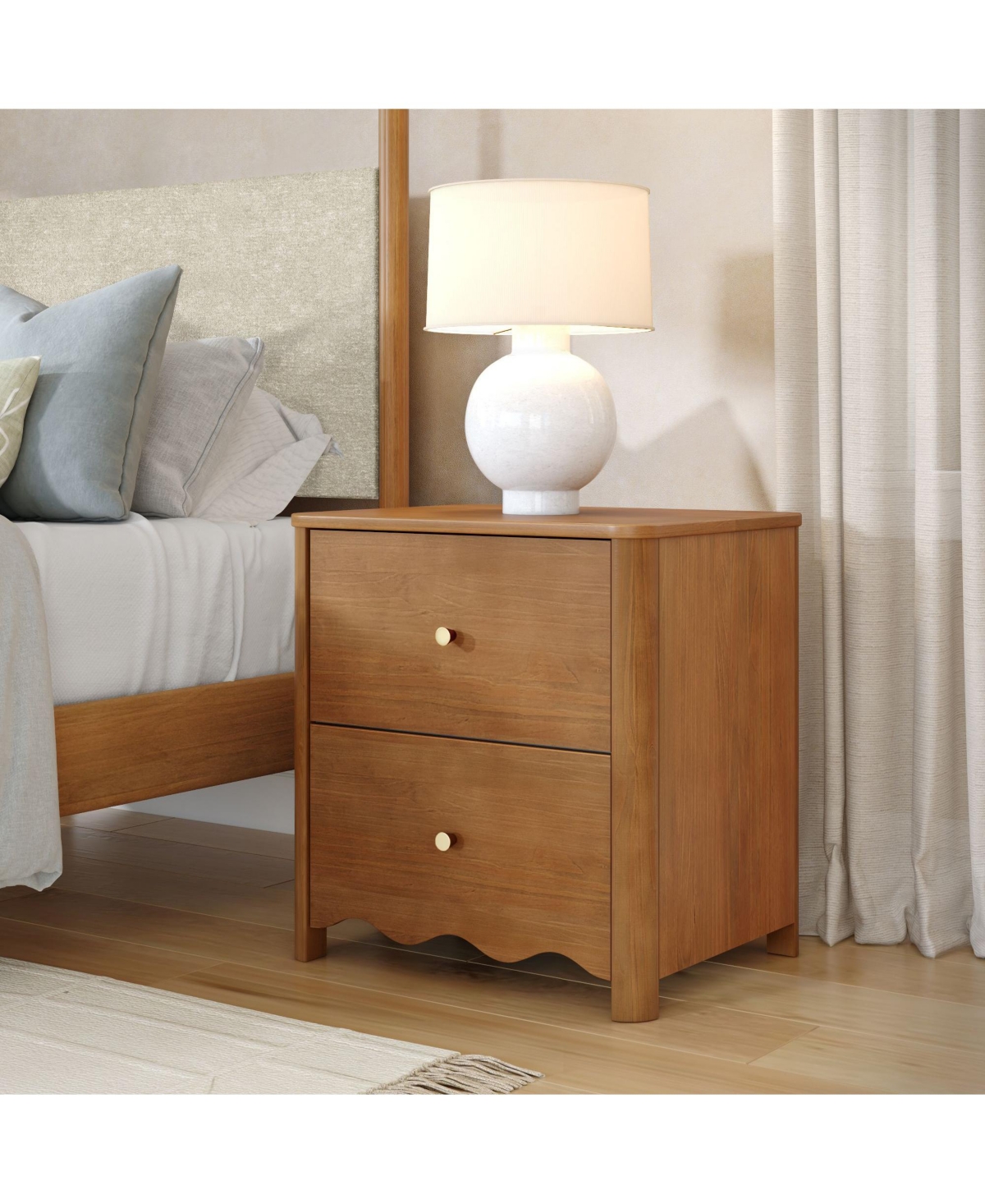 Click here for Plank+Beam Sutton 2 Drawer Nightstand  24 x 18  Bl... prices