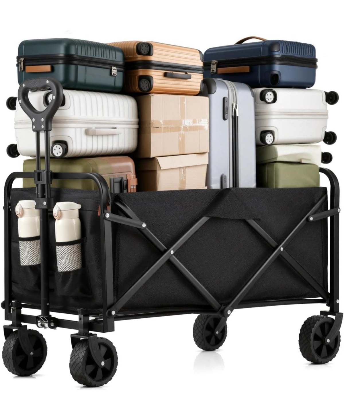 Click here for Gnuadz Collapsible Wagon Cart Heavy Duty Folding B... prices