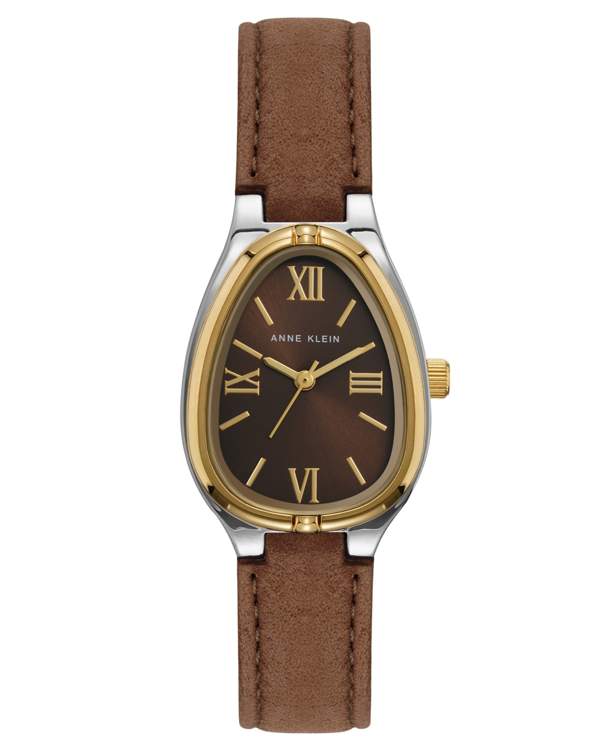Click here for Anne Klein Womens Quartz Brown Leather Bracelet Wa... prices