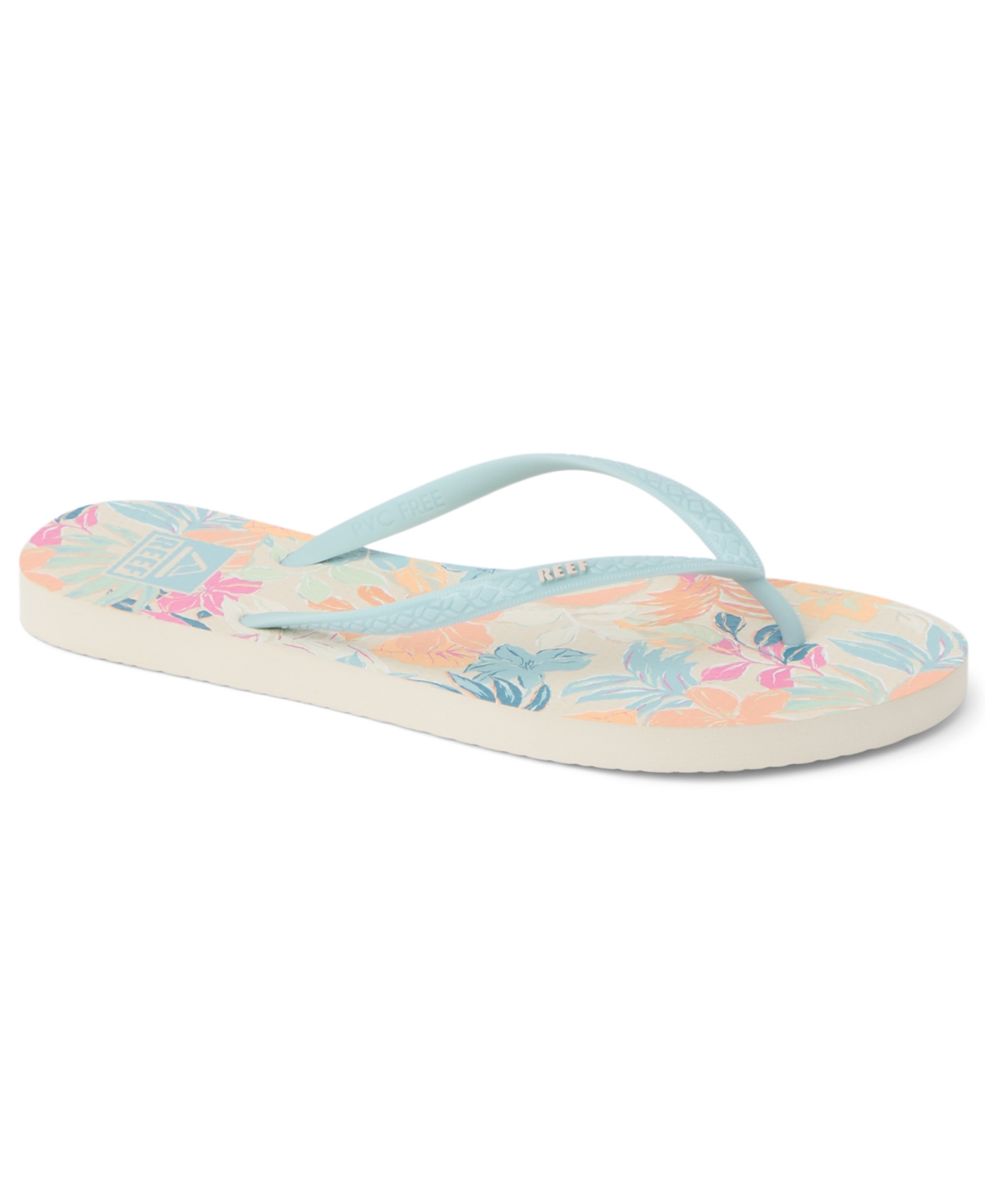Click here for Reef Womens Reef Seaside Prints Slip-On Flat Sanda... prices