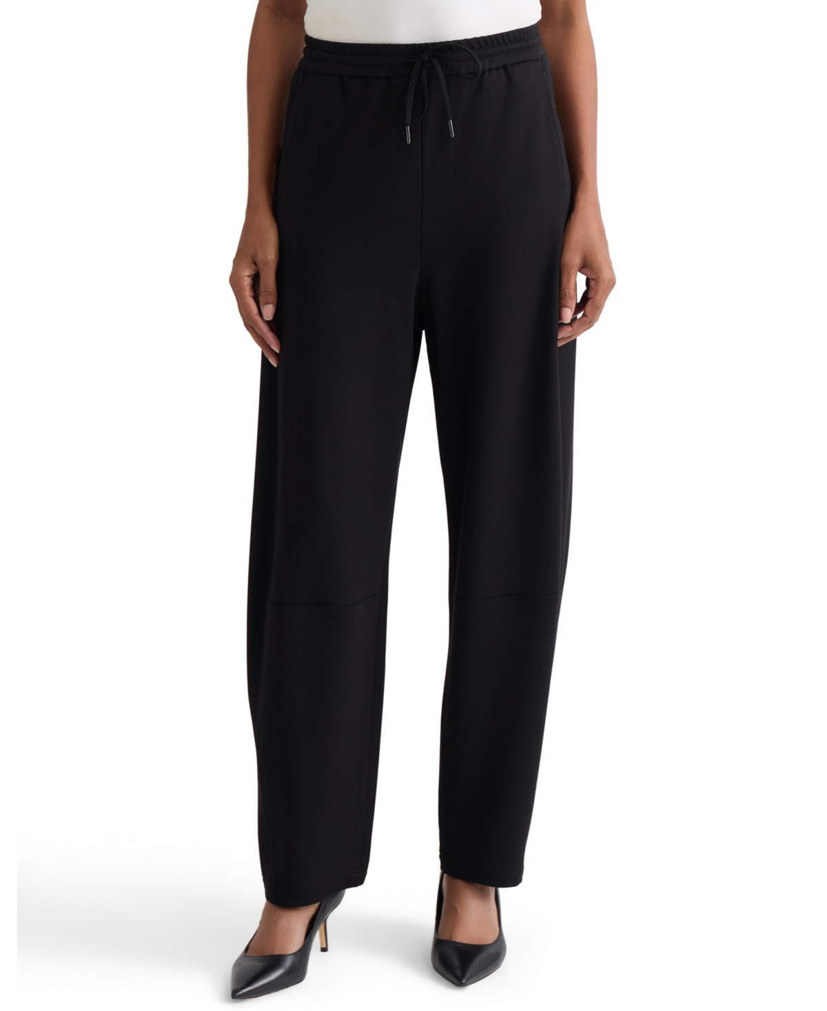 Click here for Jones New York Womens Knit Pull-On Barrel-Leg Pant... prices